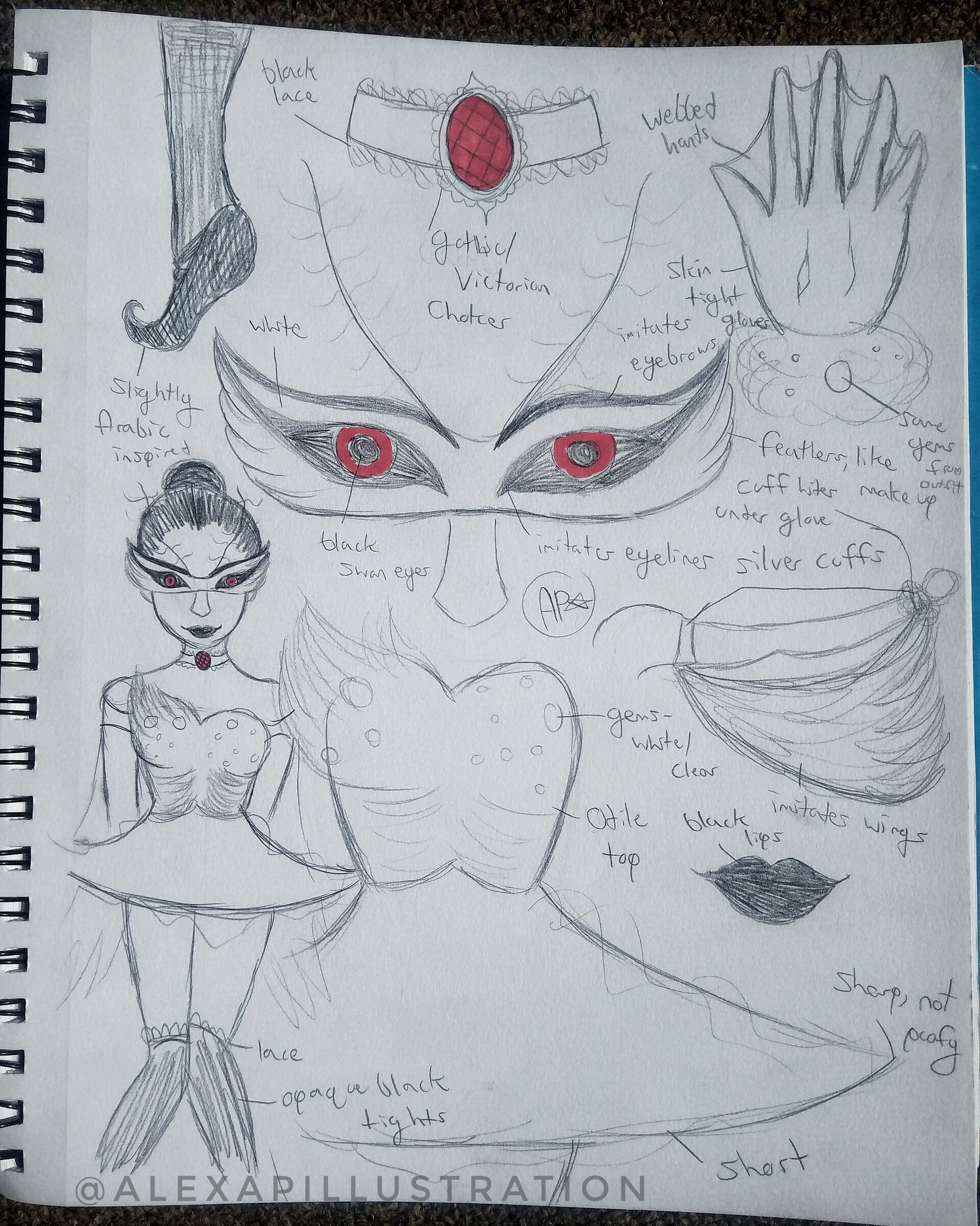 ArtStation - My Persona Sketch