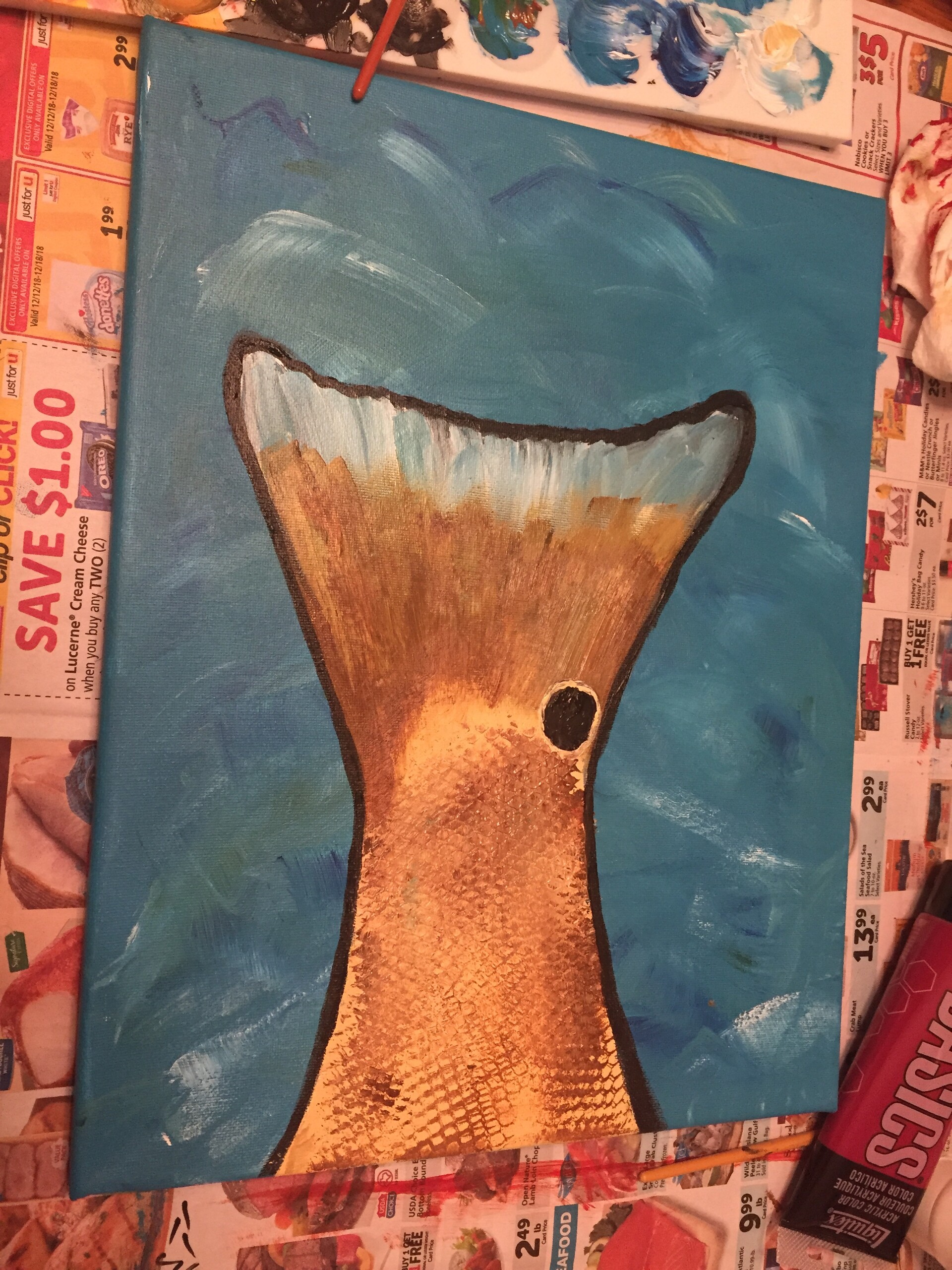 ArtStation - Redfish tail