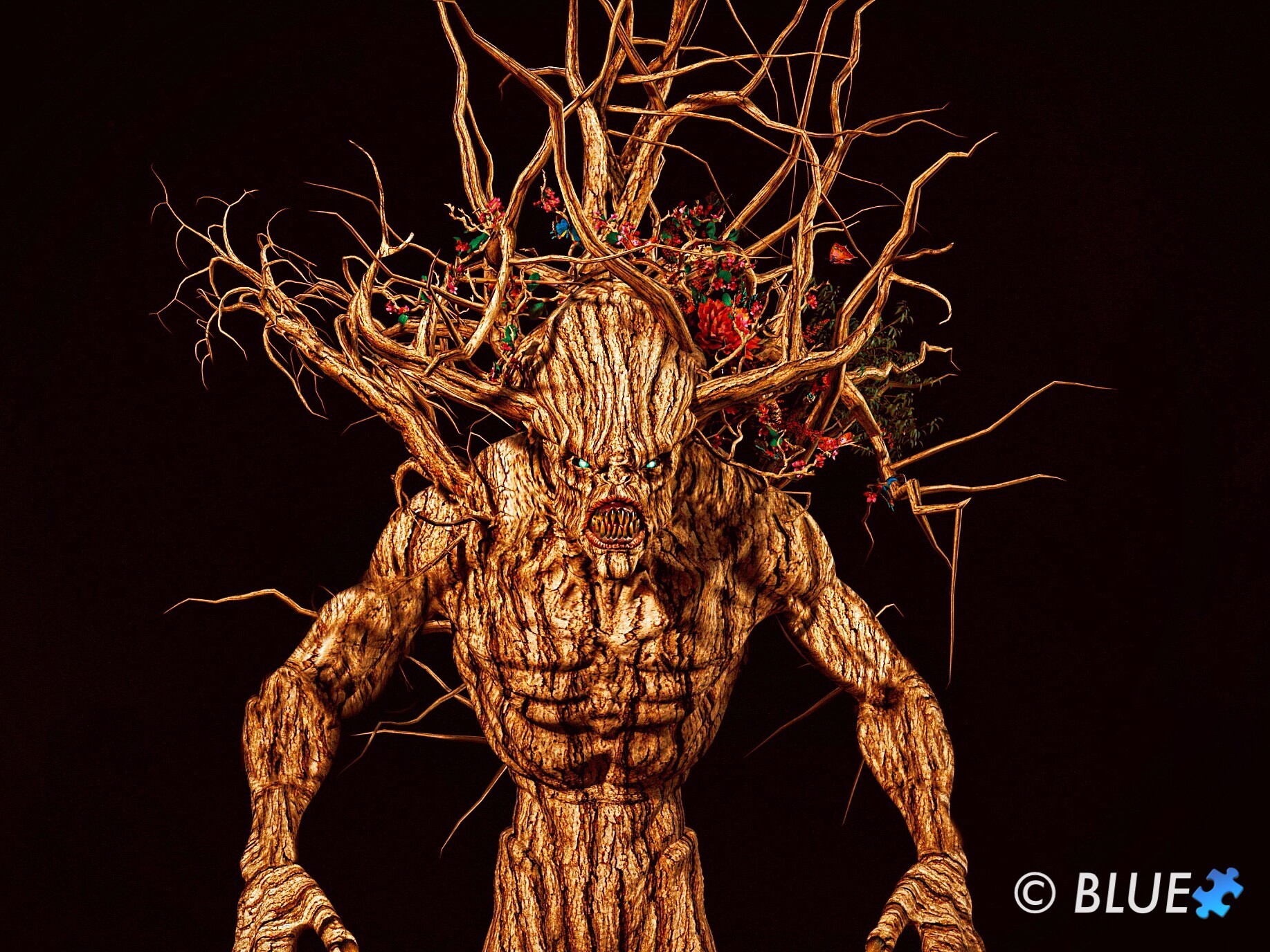 ArtStation - Forest demon