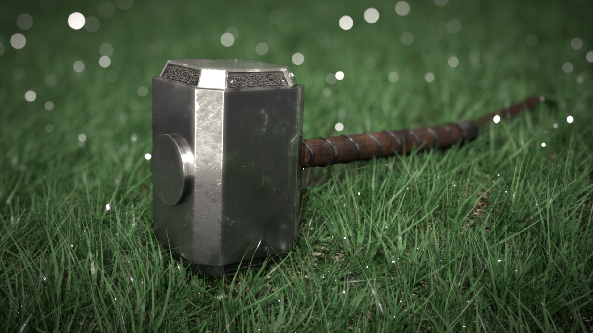 ArtStation - Mjolnir (Thor's Hammer)