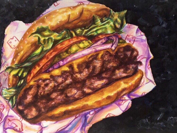 ArtStation - Smash Burger 2019