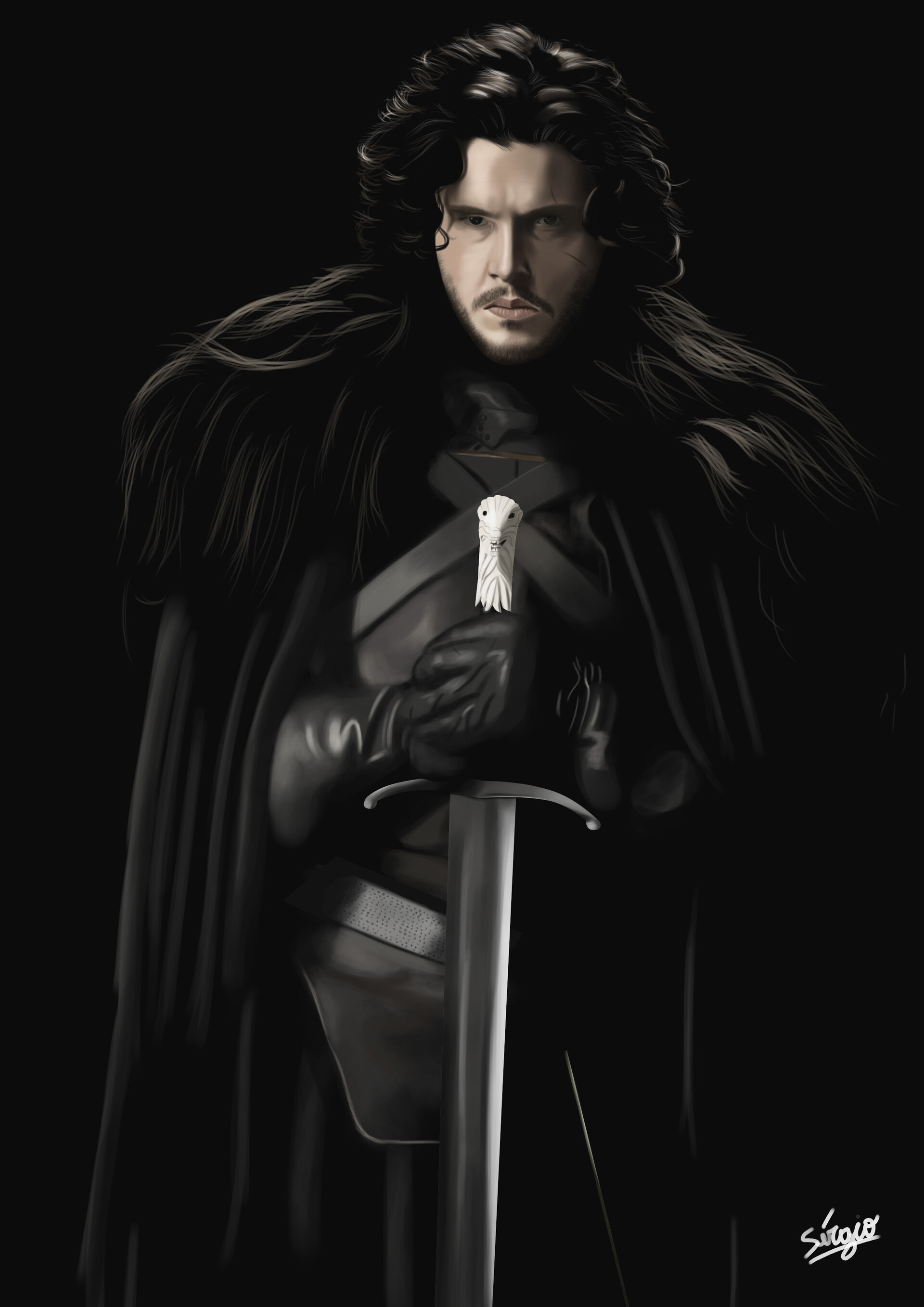 ArtStation - Jon Snow