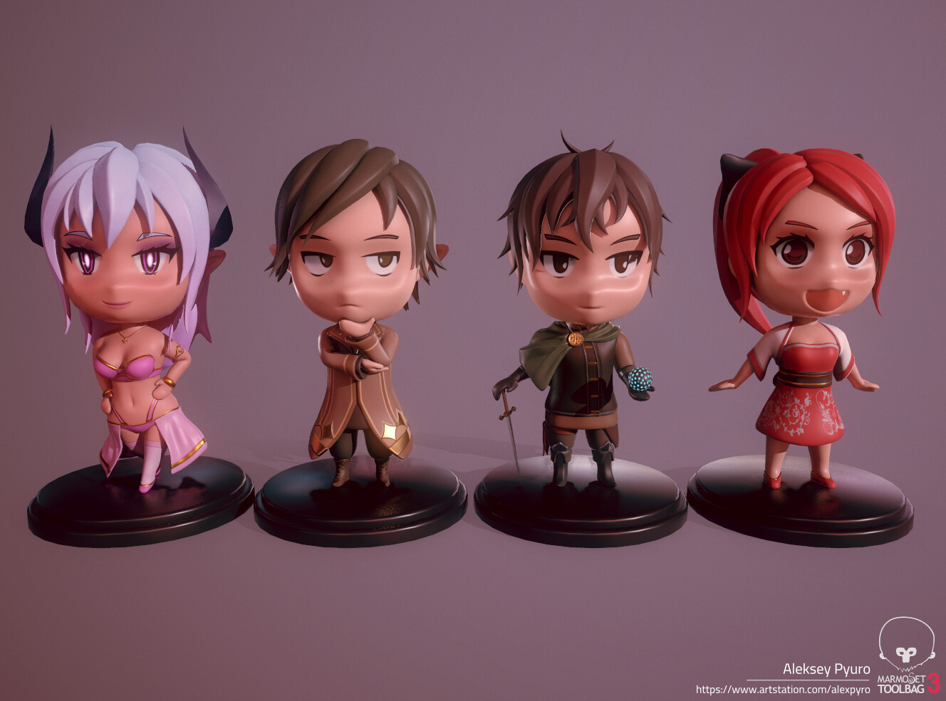 ArtStation - DnD Miniatures