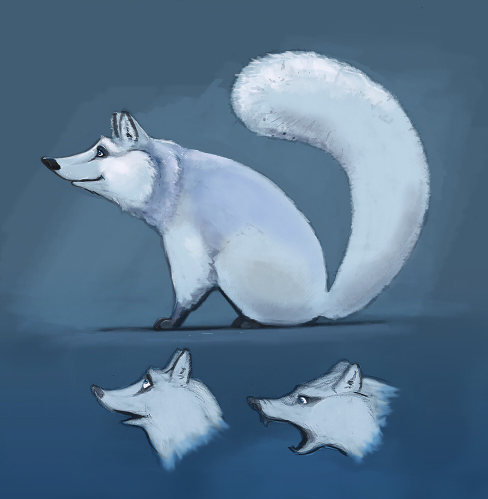 ArtStation - Arctic Fox