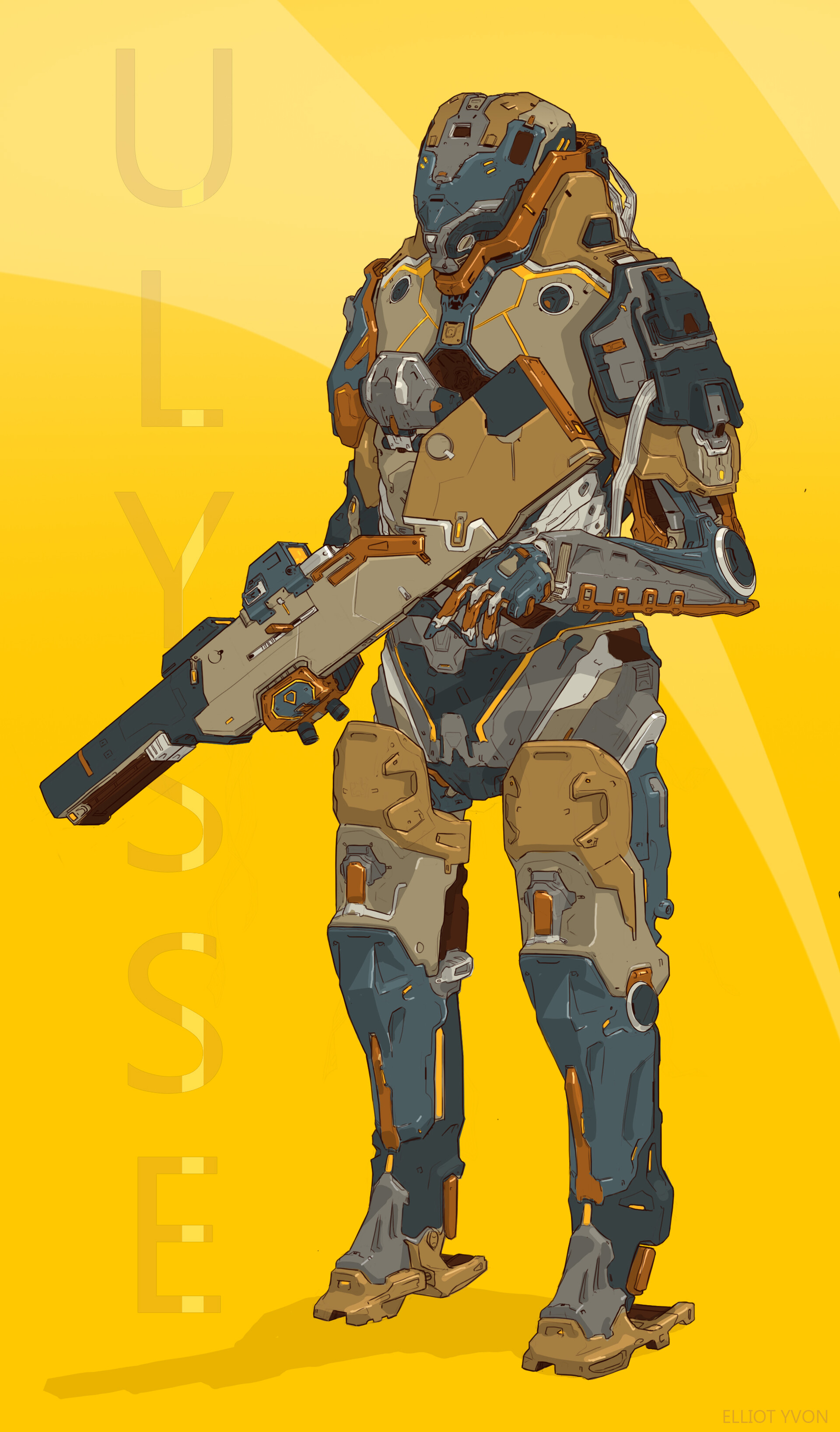 ArtStation - Mechanical Soldier