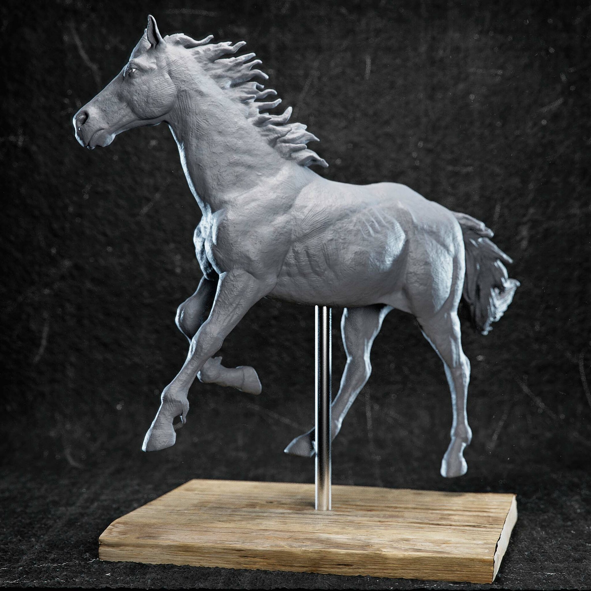 ArtStation - Horse Sculpt