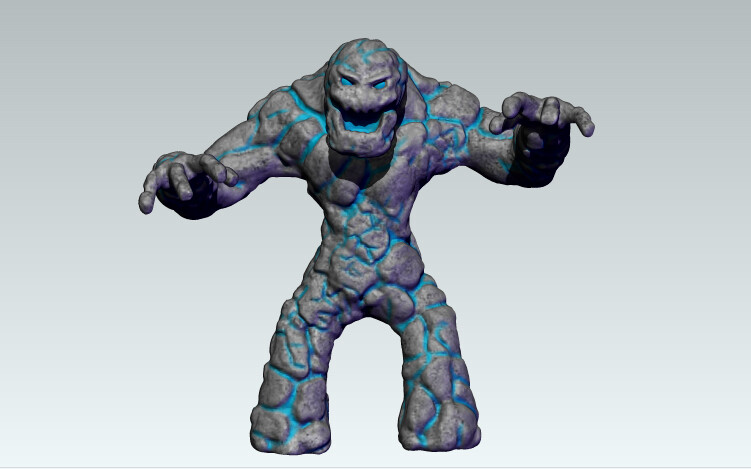 ArtStation - Stone monster