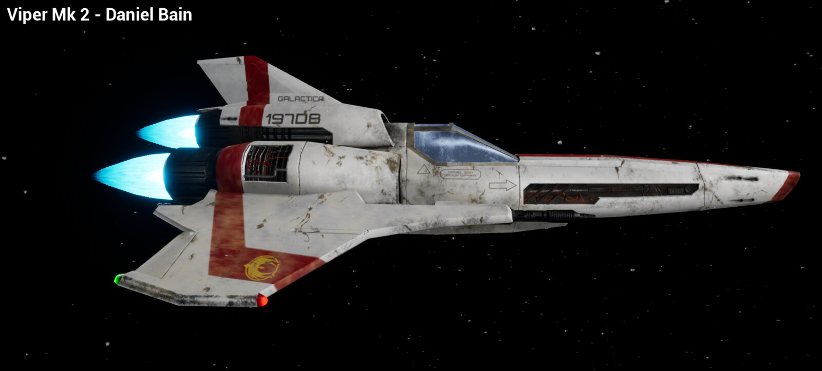 Daniel Bain - Colonial Viper Mk2