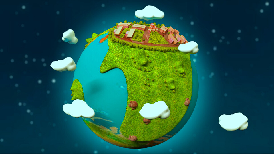 ArtStation - Cartoon Earth