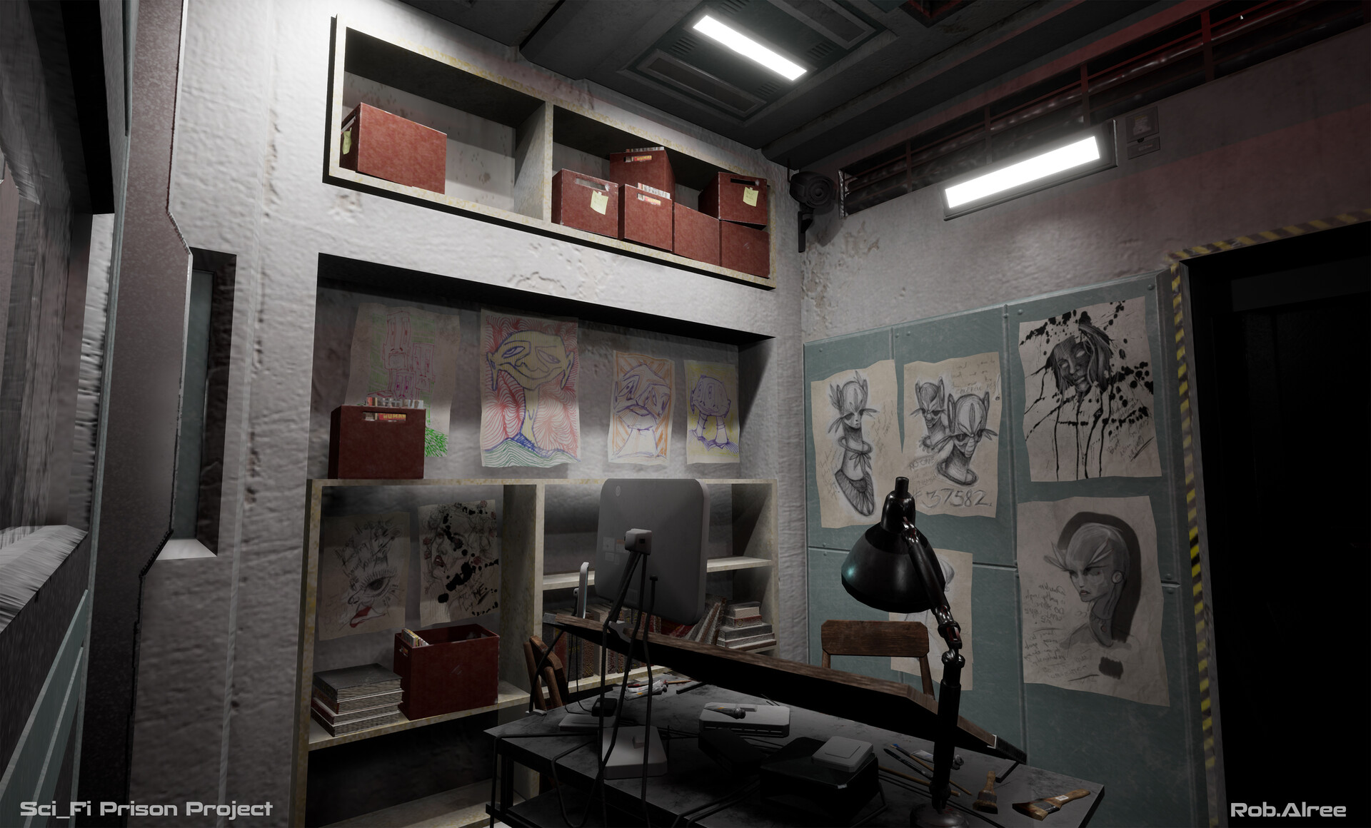 Rob Arlee - Sci-Fi Prison Project