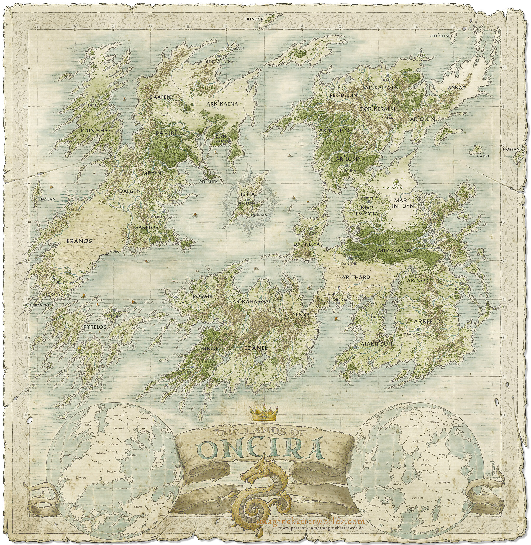 ArtStation - world of Oneira