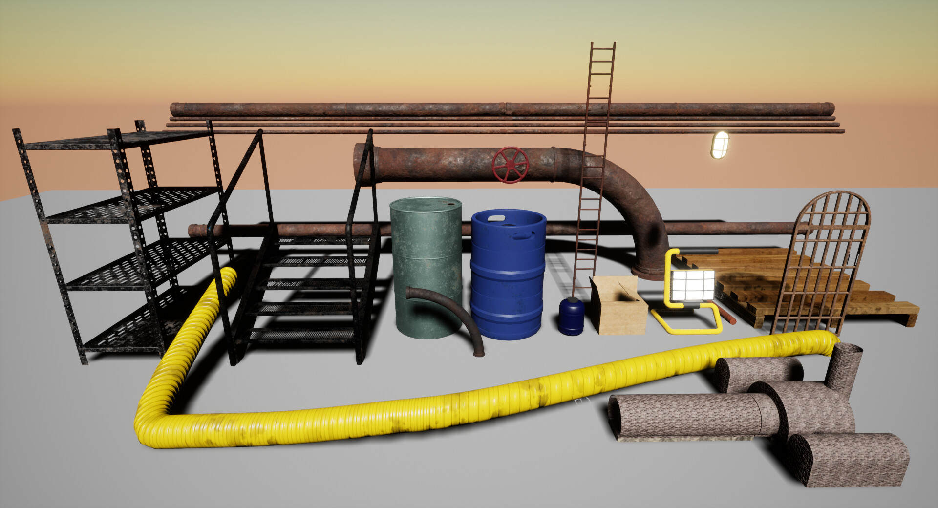 Cassidy Summers - Sewer Game Environment UE4