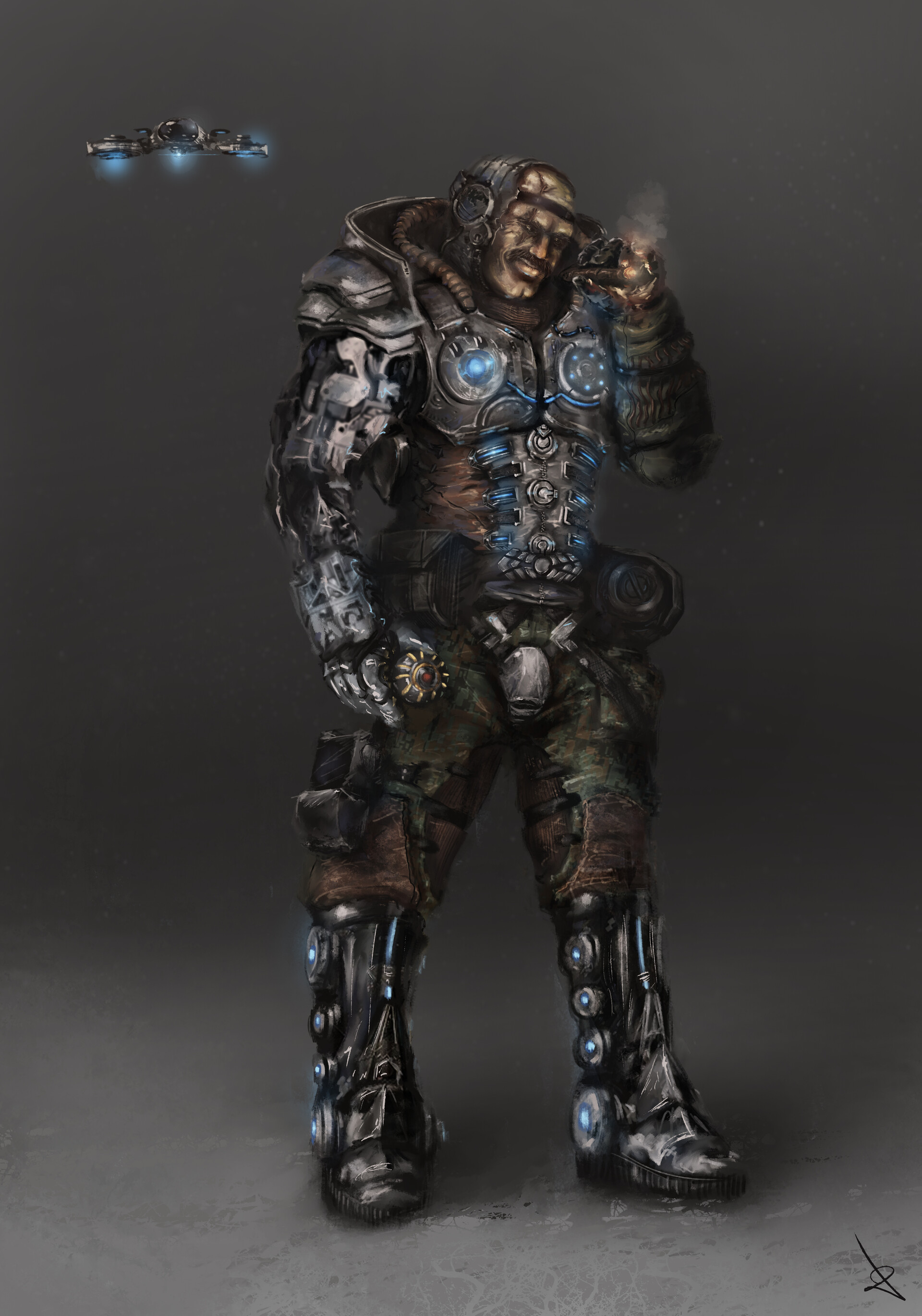 ArtStation - Commando leader, Ania Kaźmierczak