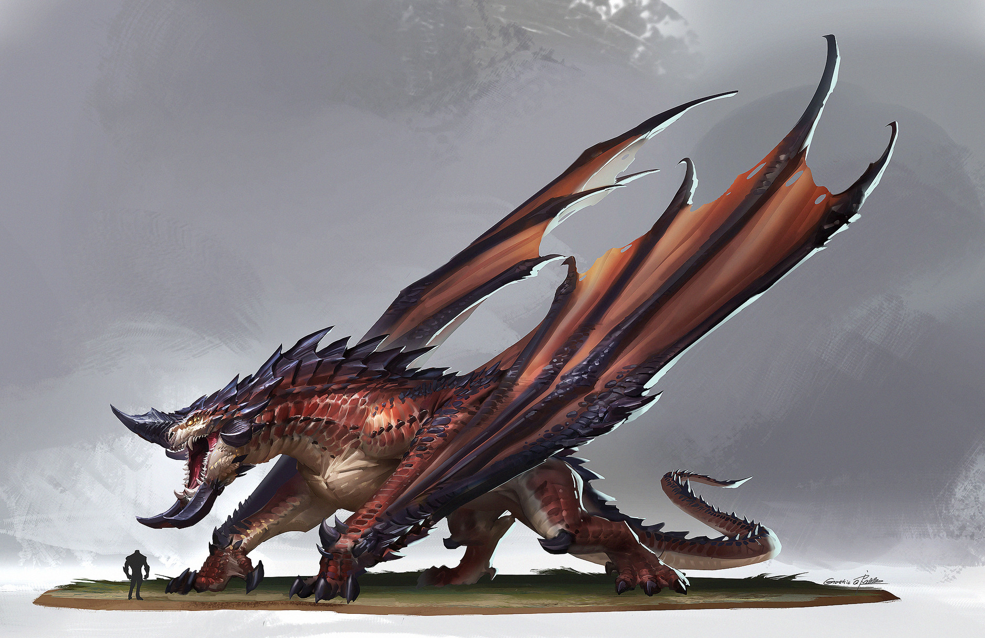 qichao-wang-long.jpg (2000×1297)-花瓣网