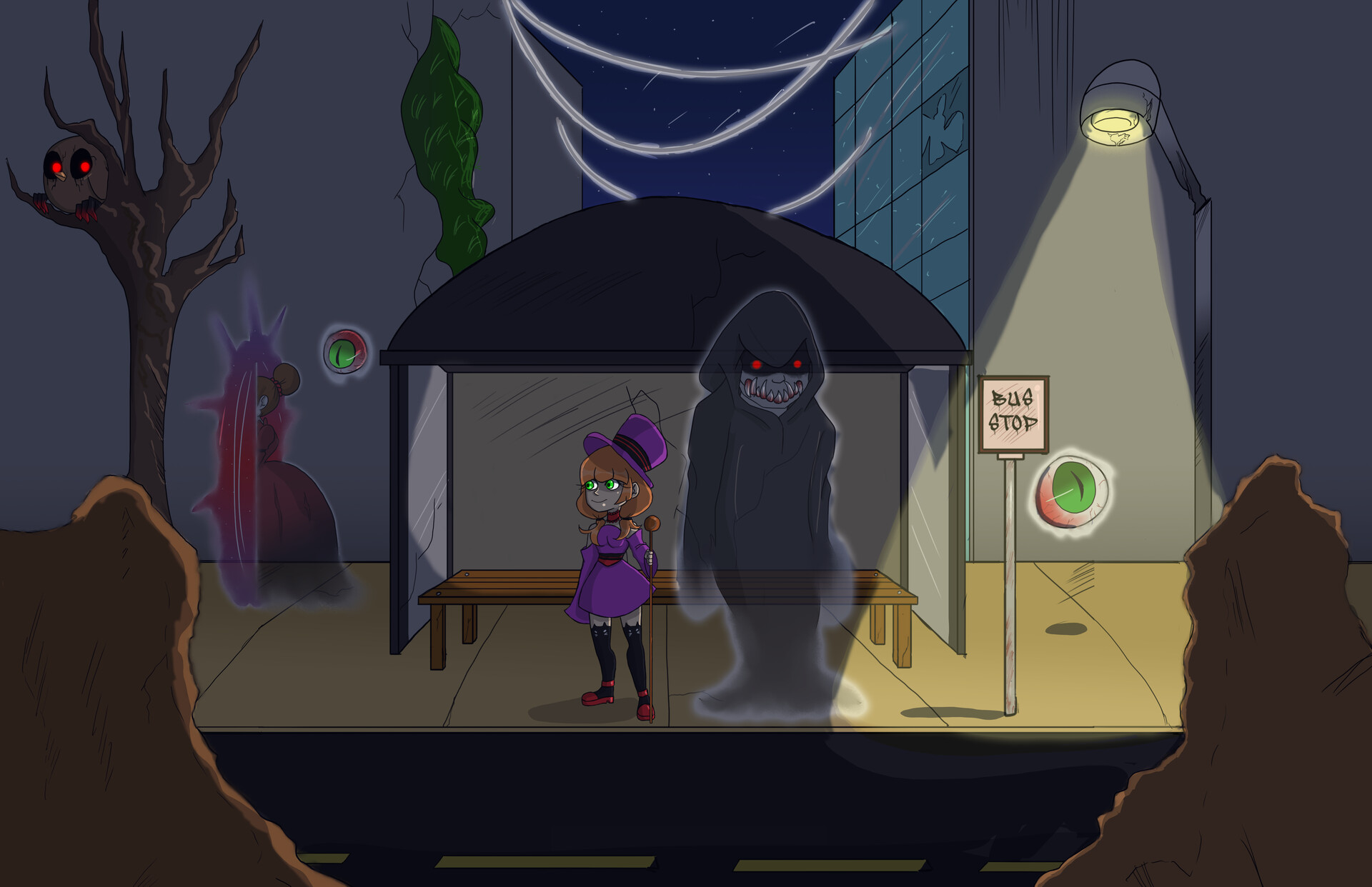 ArtStation - Ghost Stop