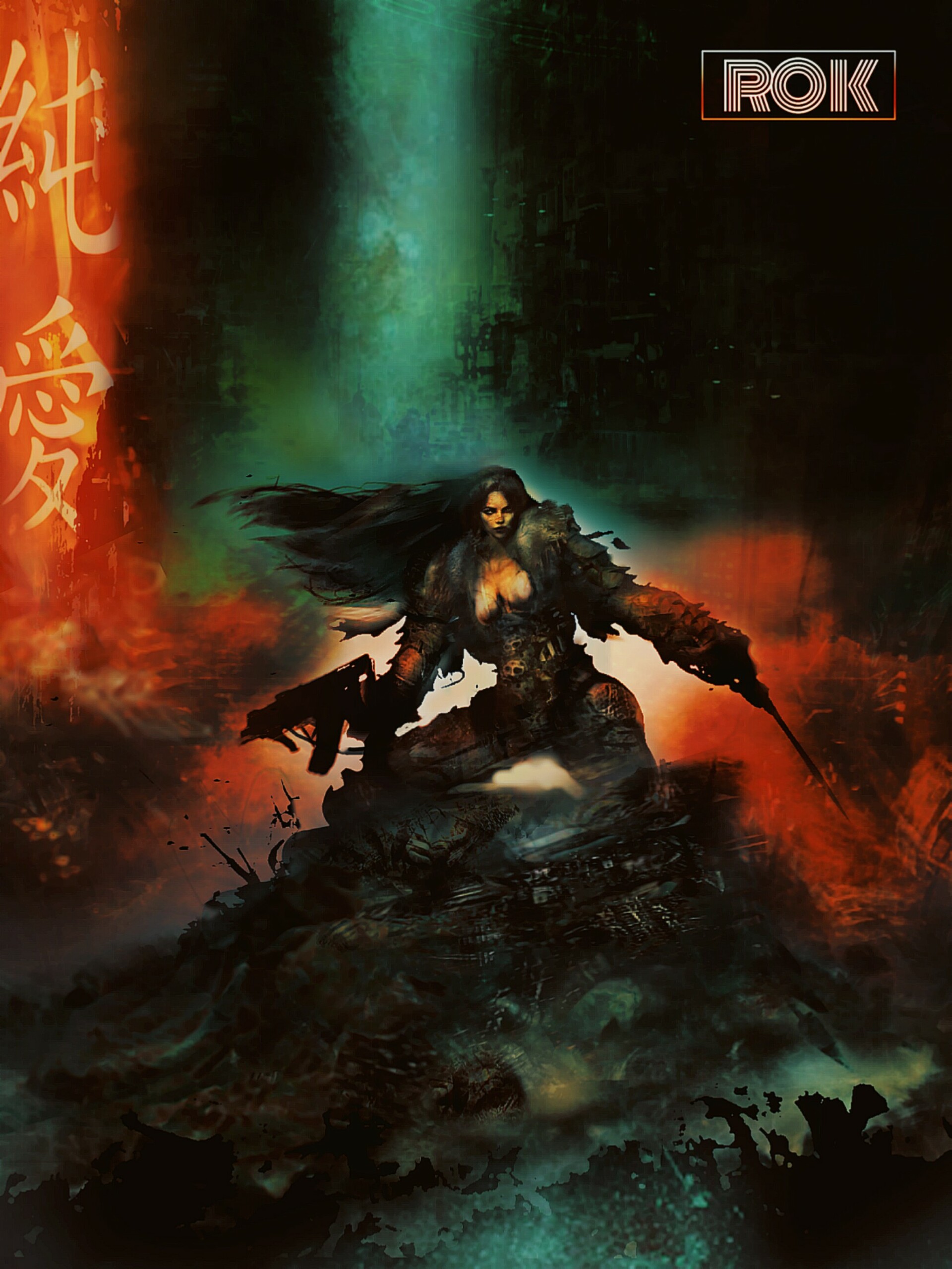 ArtStation - "ROK" -Conceptual cover design