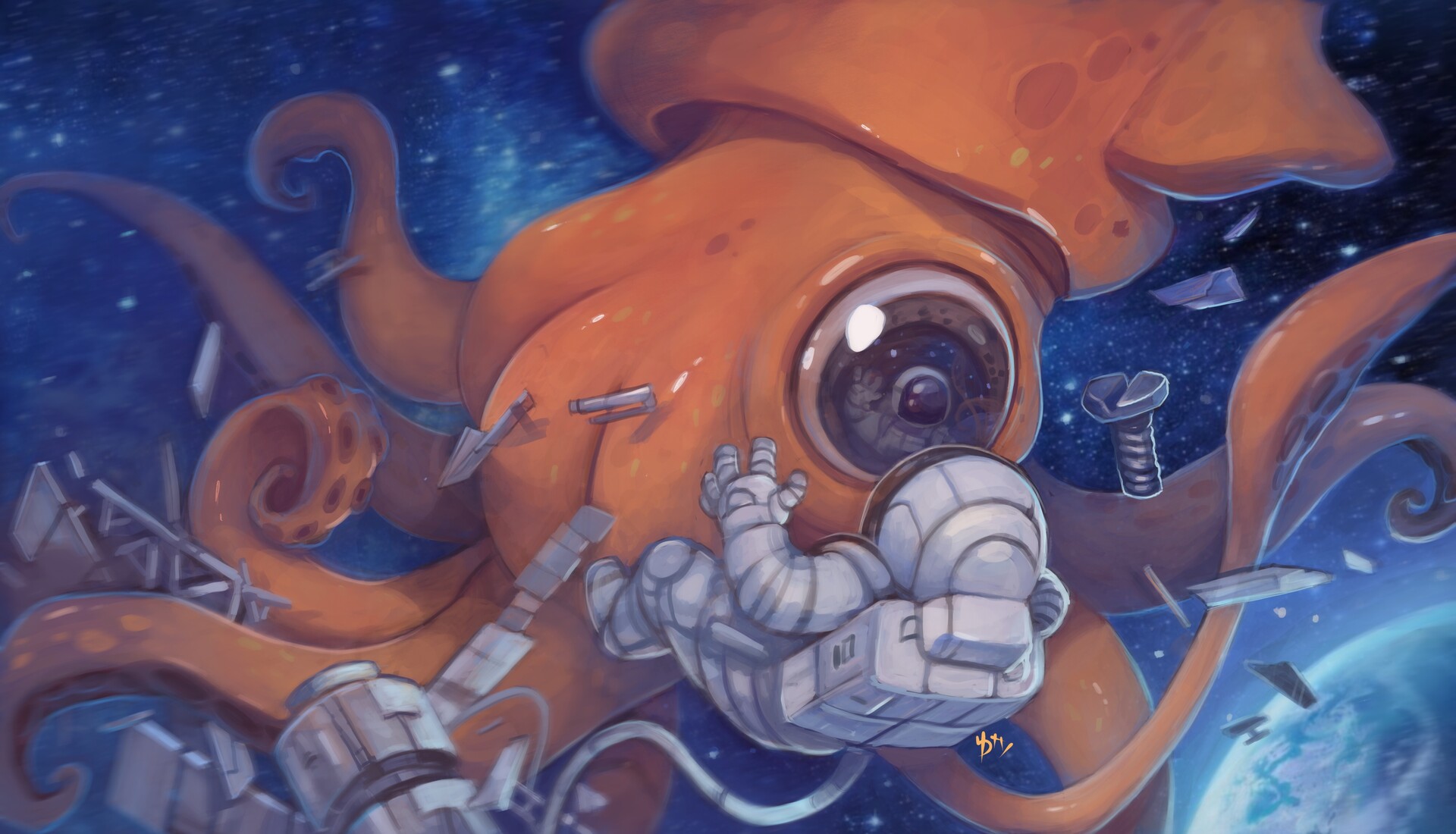 Susanne Antonova - Space kraken