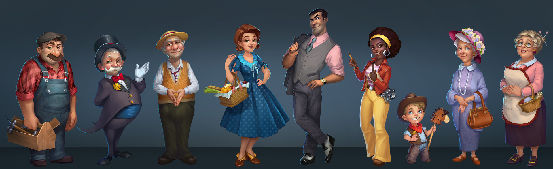 ArtStation - Fun Story © Characters