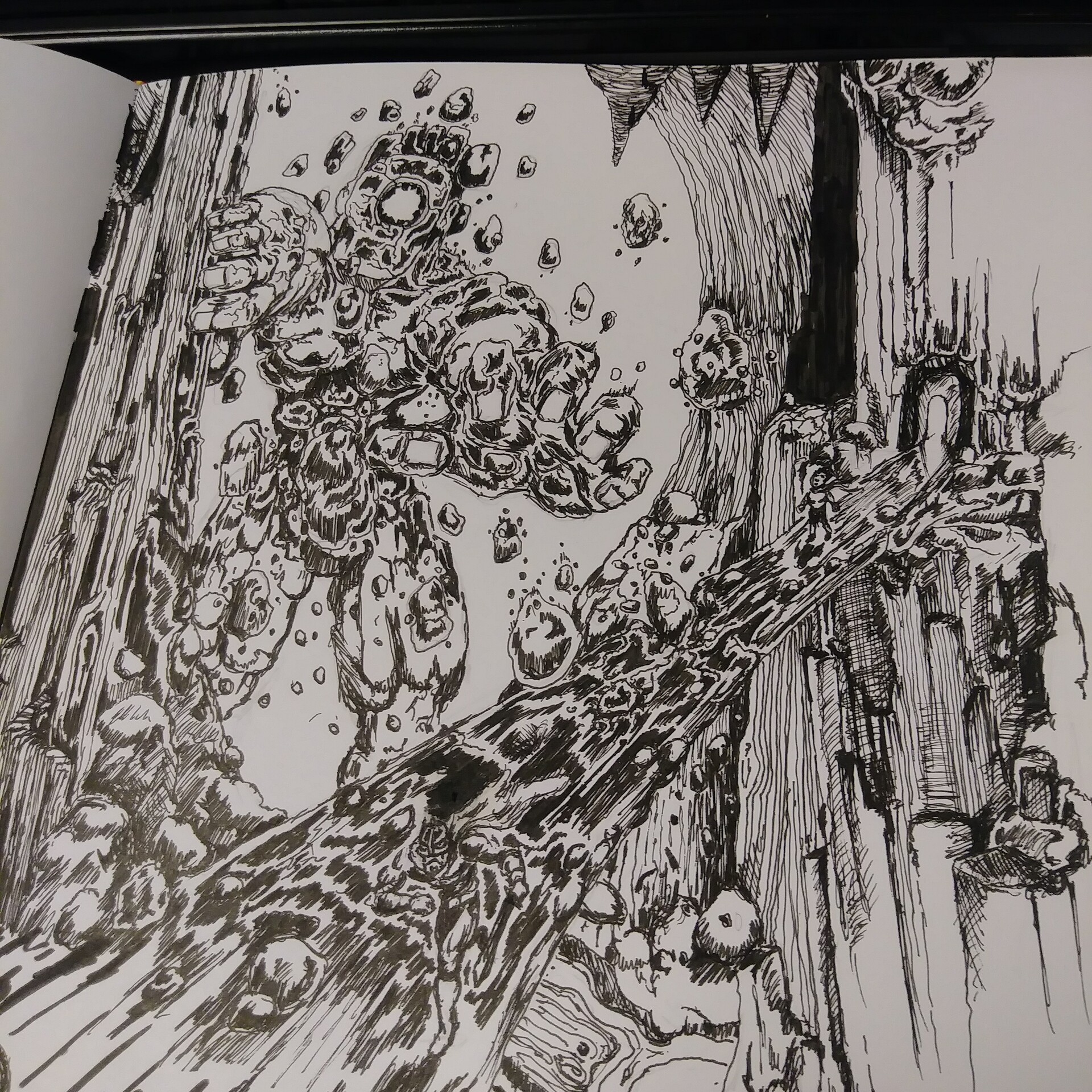 ArtStation - Rock Monster