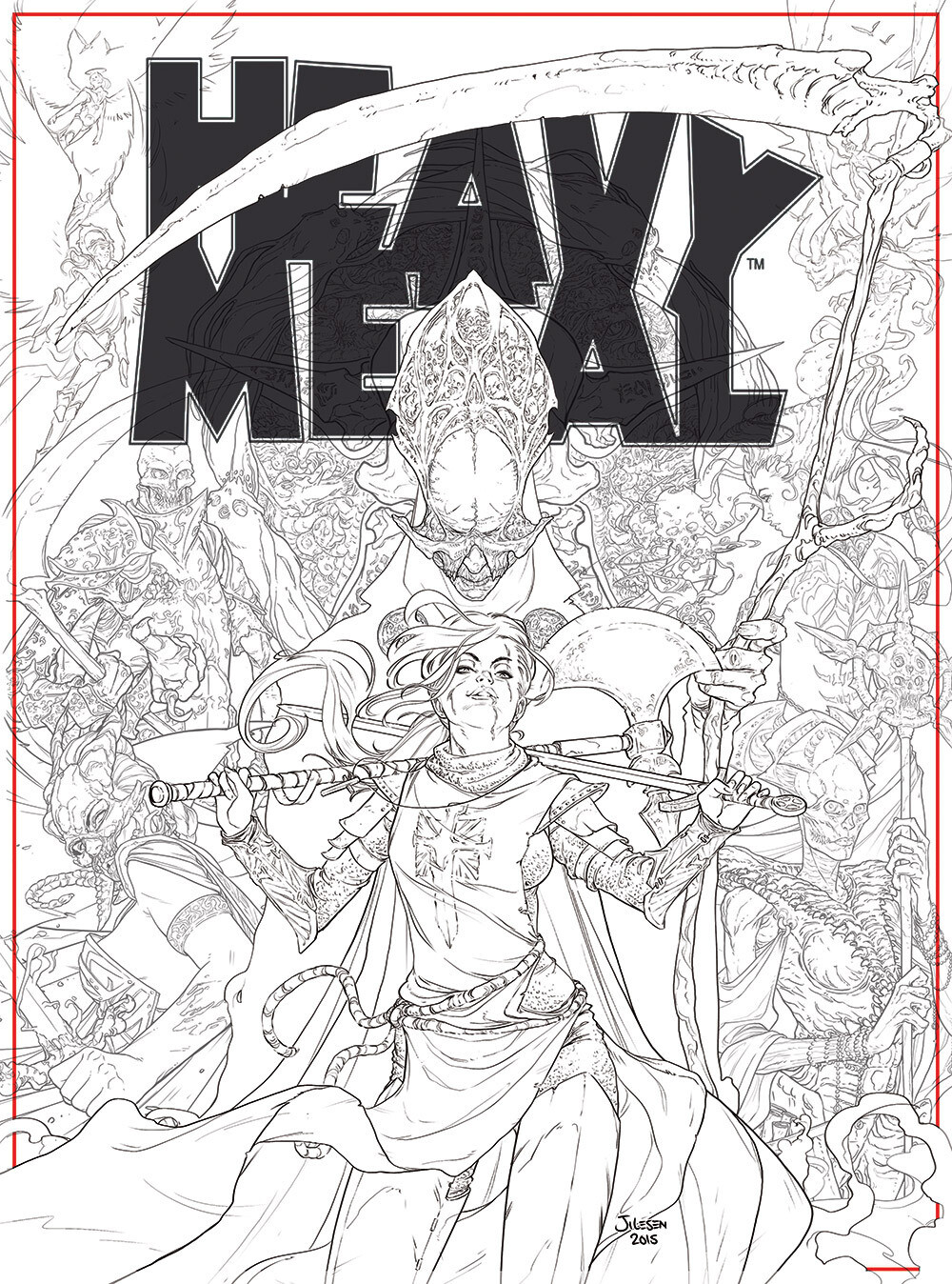death metal coloring pages