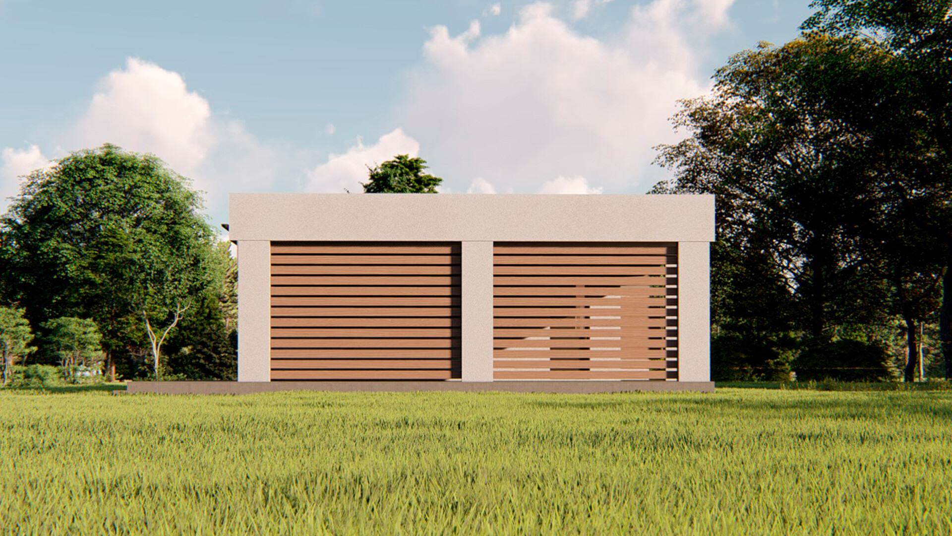 ALEXANDER TARANENKO - Modeling and visualization of a one-storey building