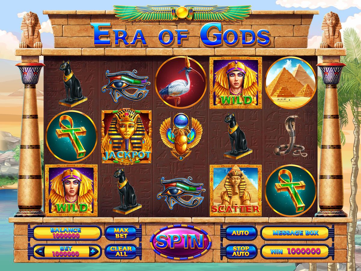 ArtStation - Online slot machine for SALE - Era of Gods
