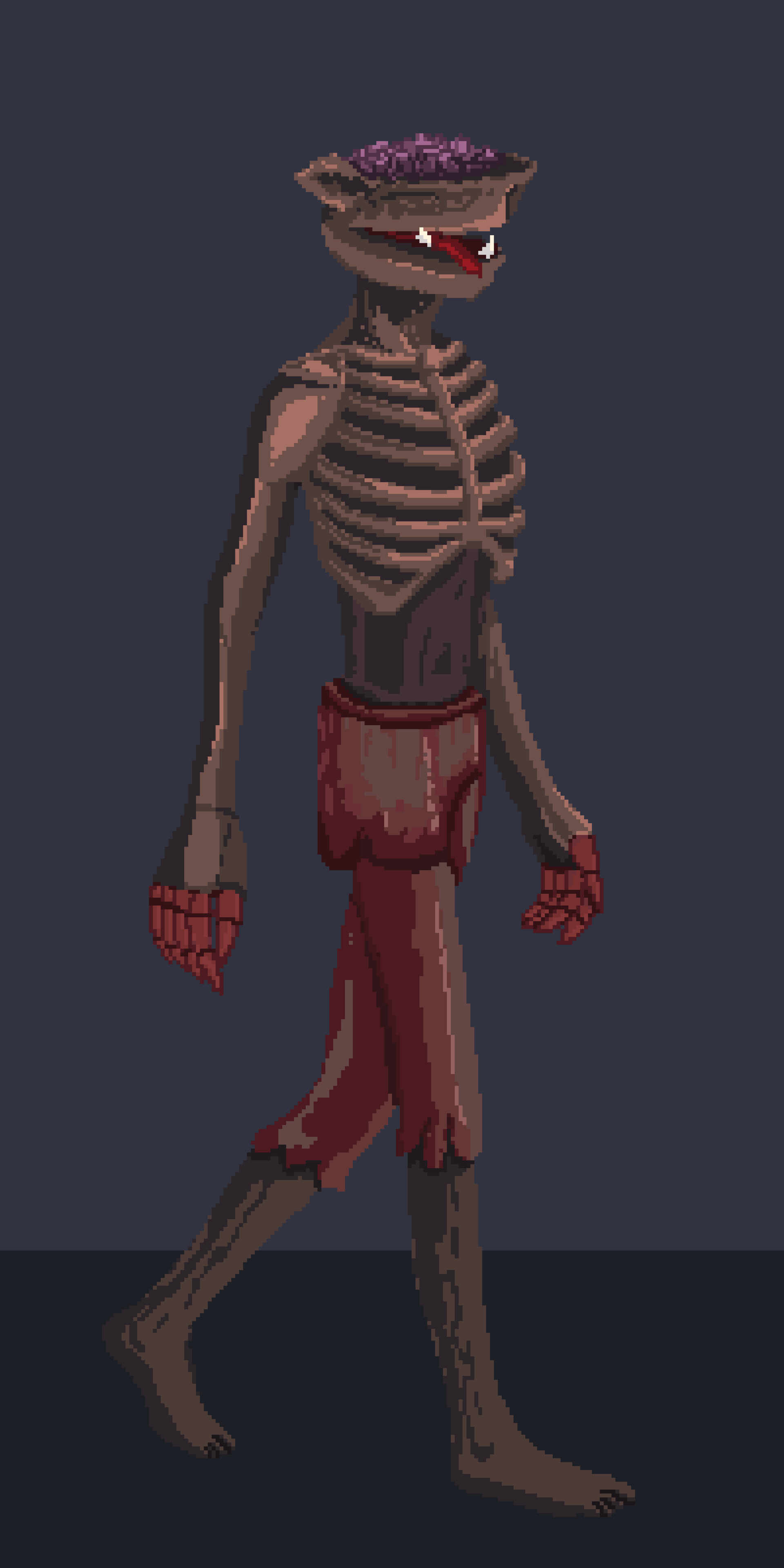 ArtStation - Blind Monster Walking Animation