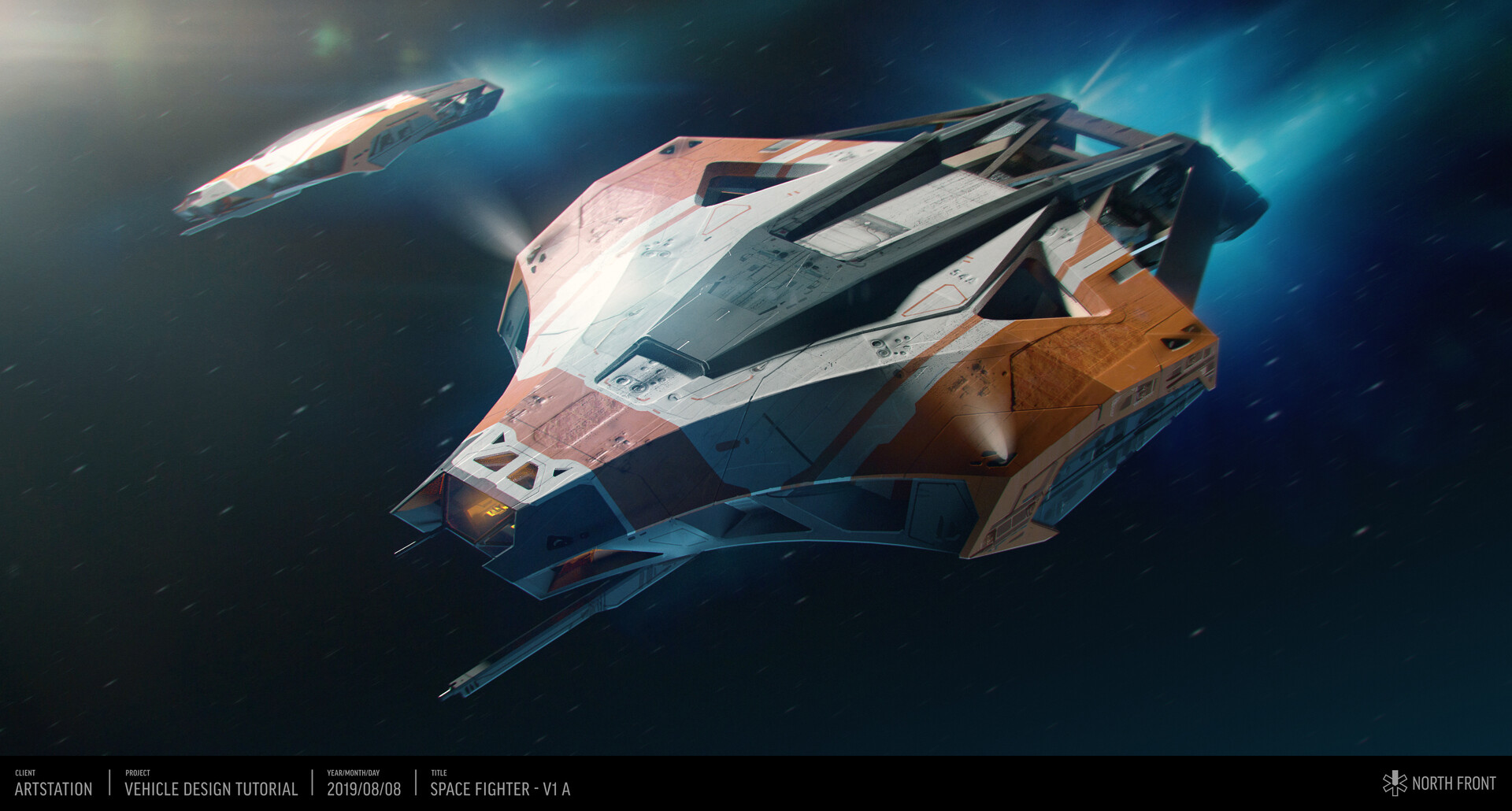 ArtStation - Art Station Learning Space Fighter