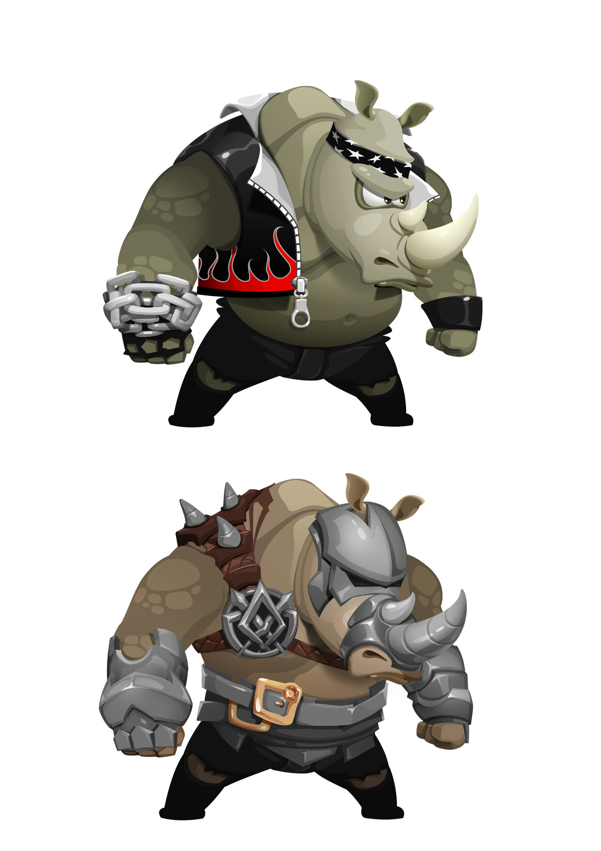 ArtStation - Rhino Monster