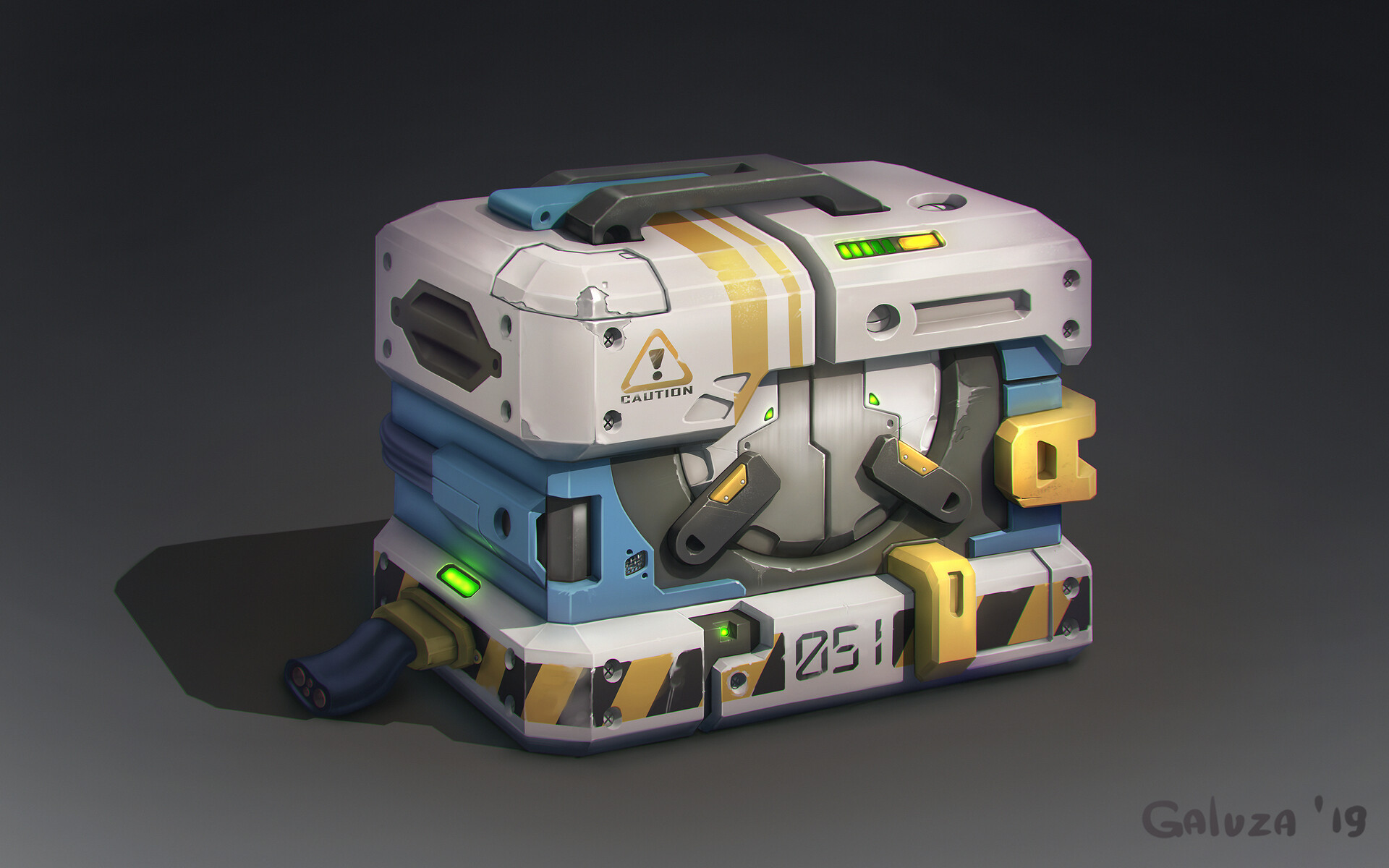 ArtStation - Sci-Fi Chest