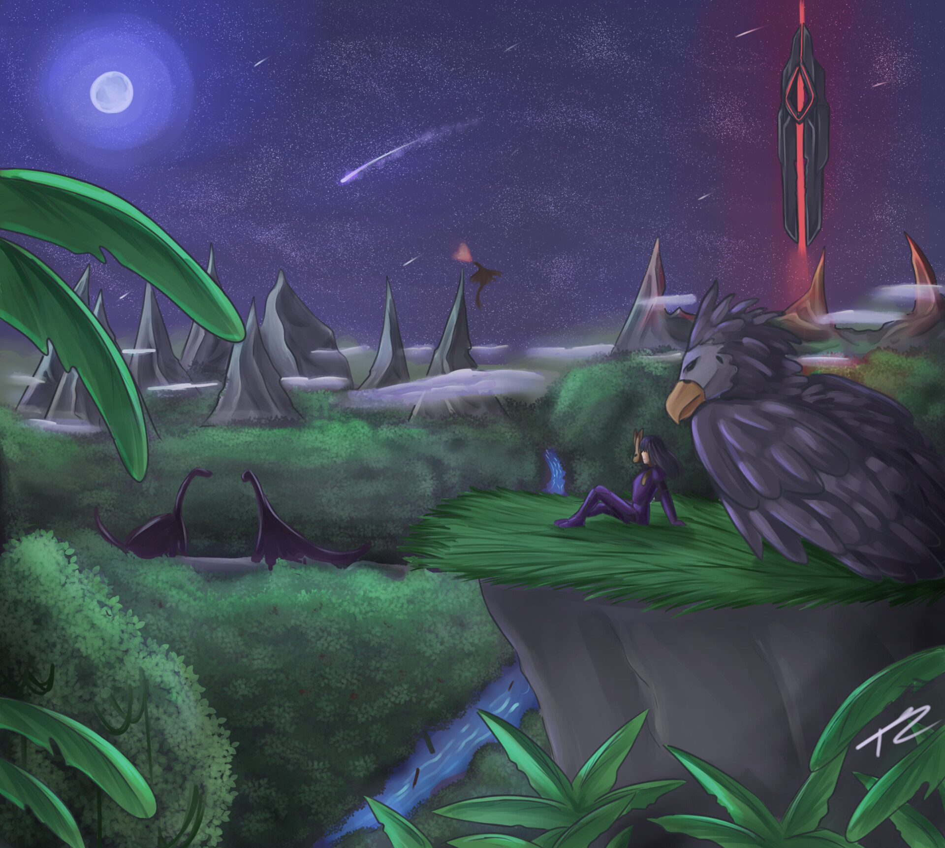 ArtStation - Stargazer - Ark artwork