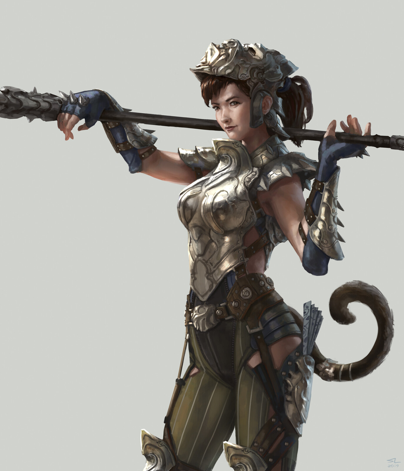 SAM LEUNG [ c o n c e p t - a r t i s t ] - Monkey queen