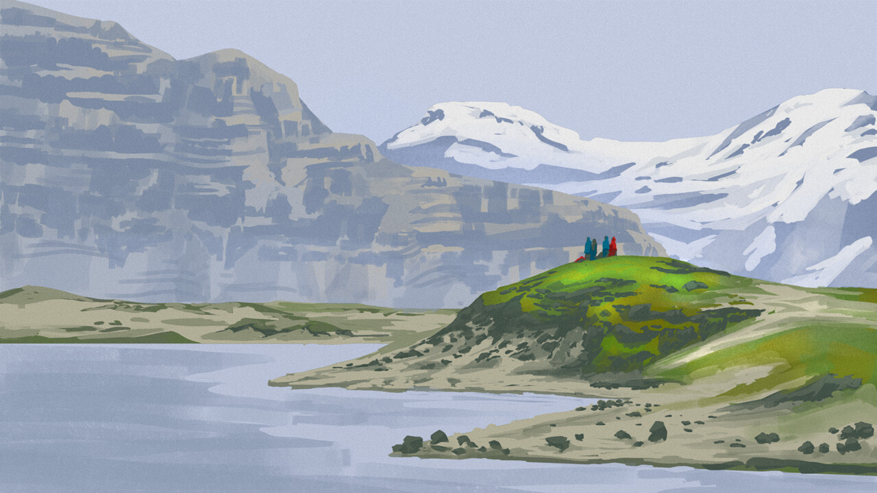 ArtStation - Rough Landscape Paintings