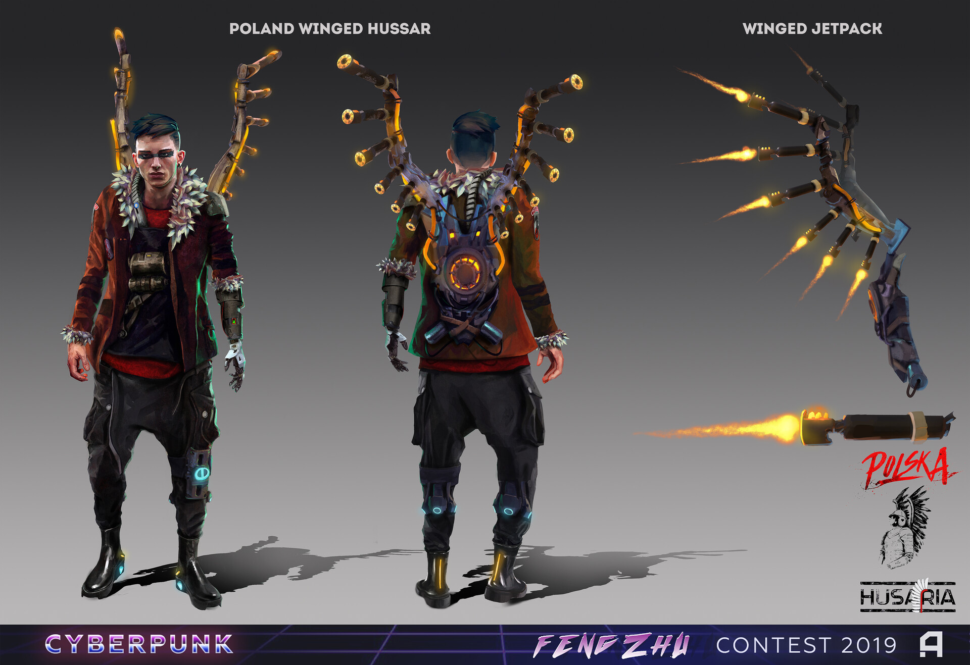 ArtStation - Poland winged hussar