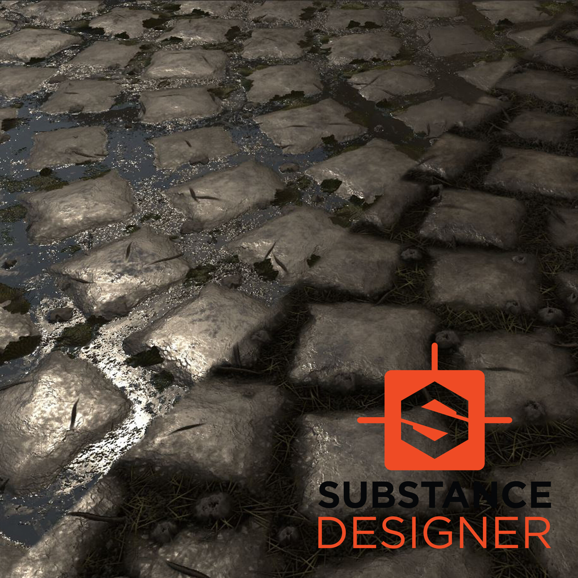 ArtStation - Cobblestone Material