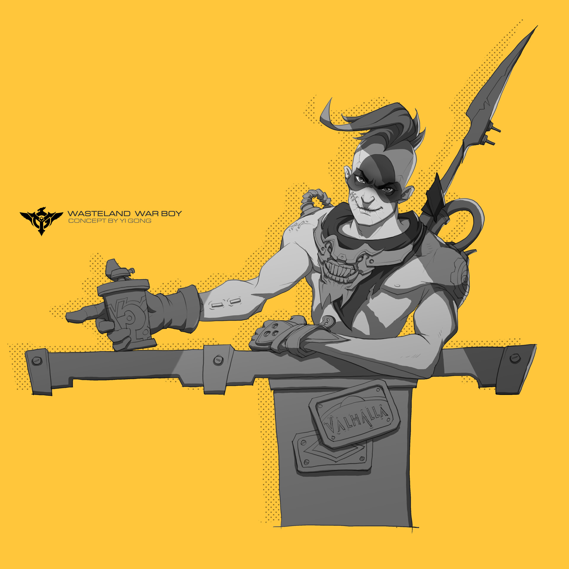 ArtStation - war boy