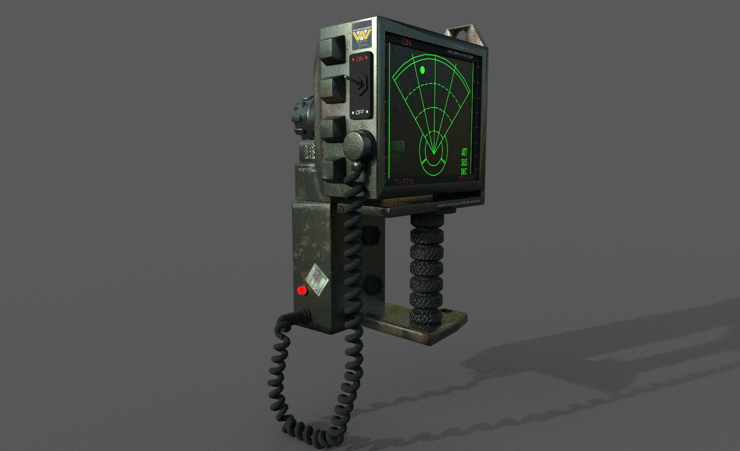 ArtStation - Alien (1979) Motion Tracker