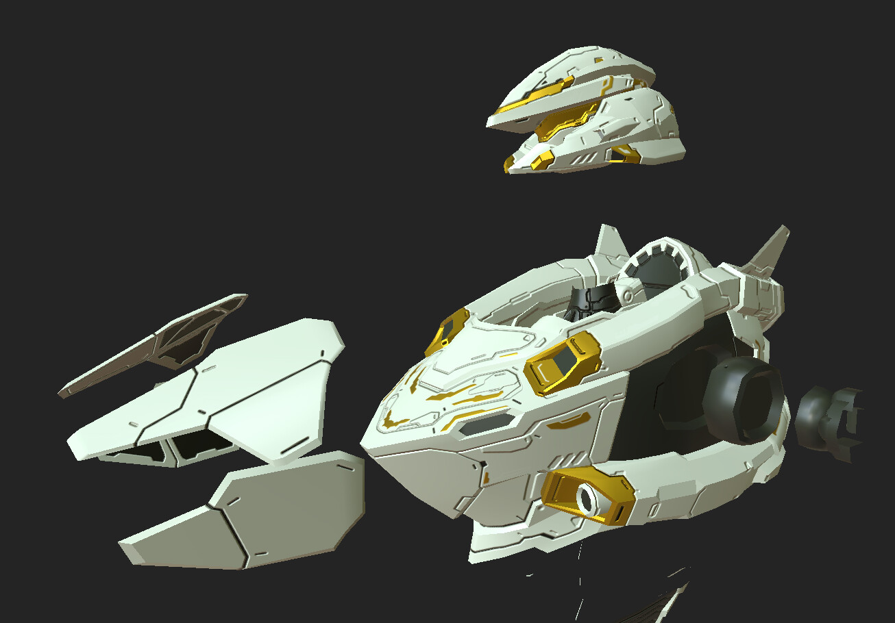 ArtStation - WIP Mech