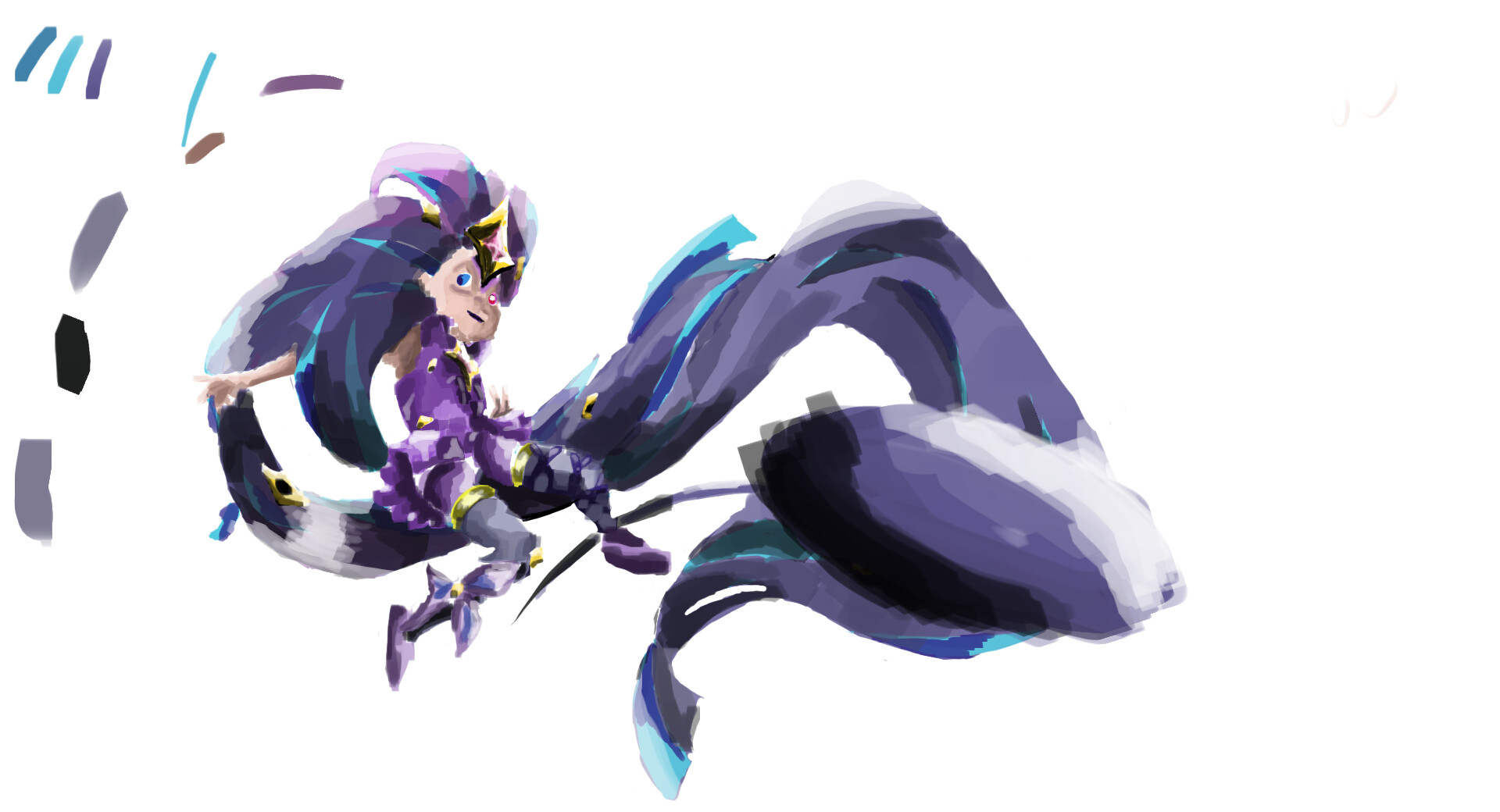 Ricardo Monteiro - Star Guardian Zoe (League of Legends) Fan Art