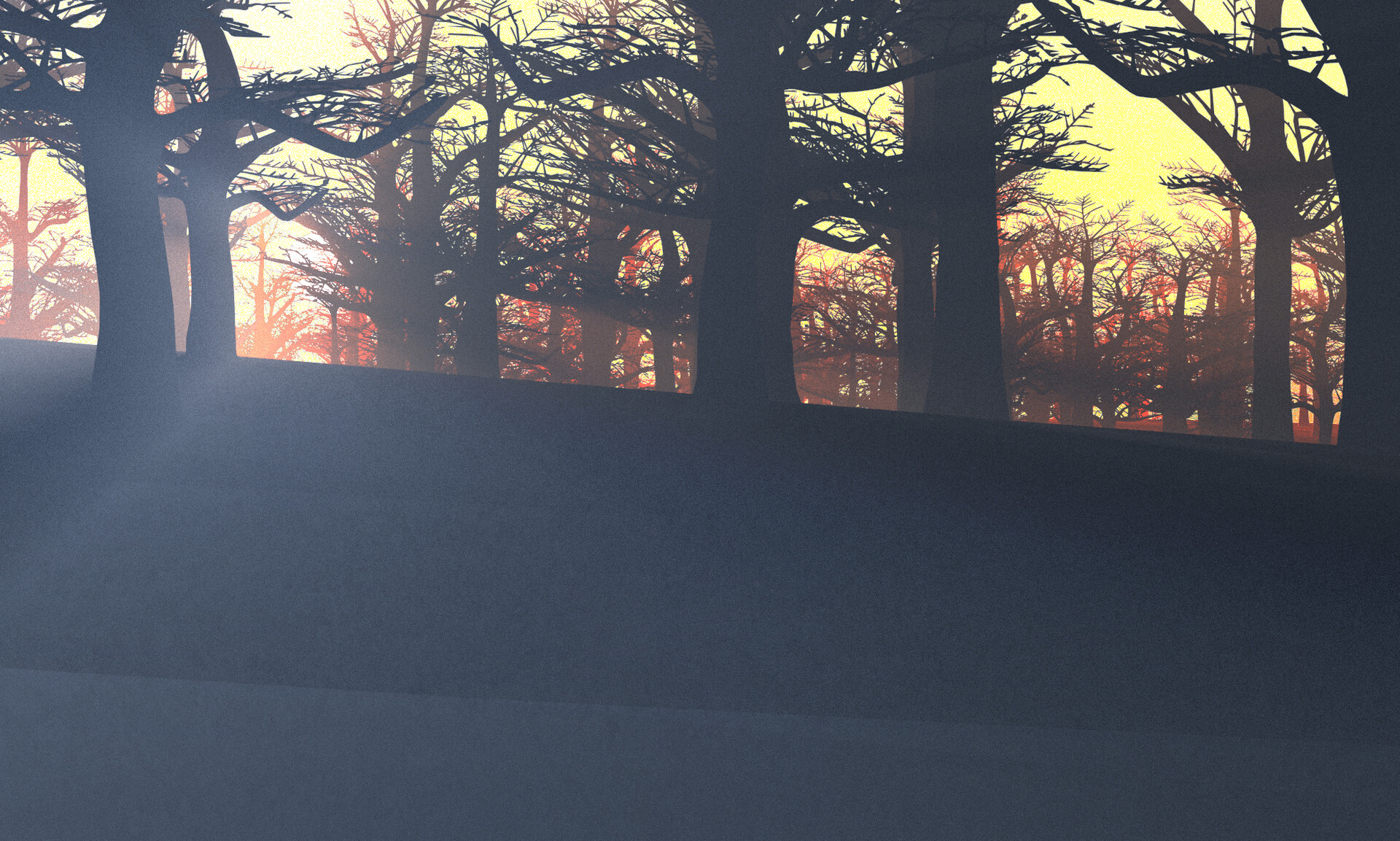 ArtStation - Barren Forest