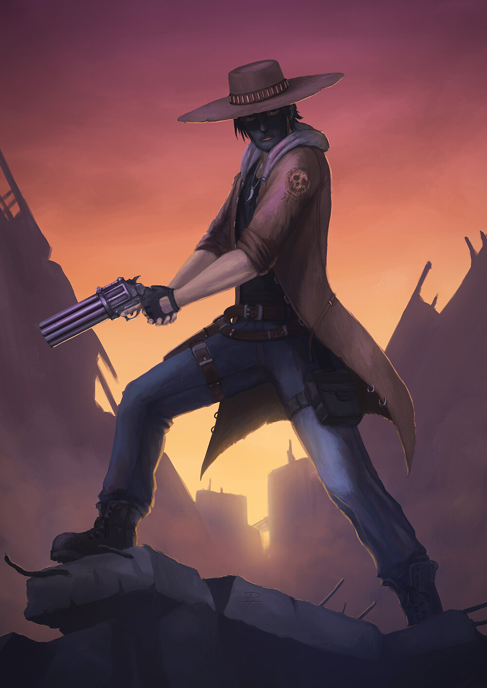 ArtStation - Mercenary - Commission