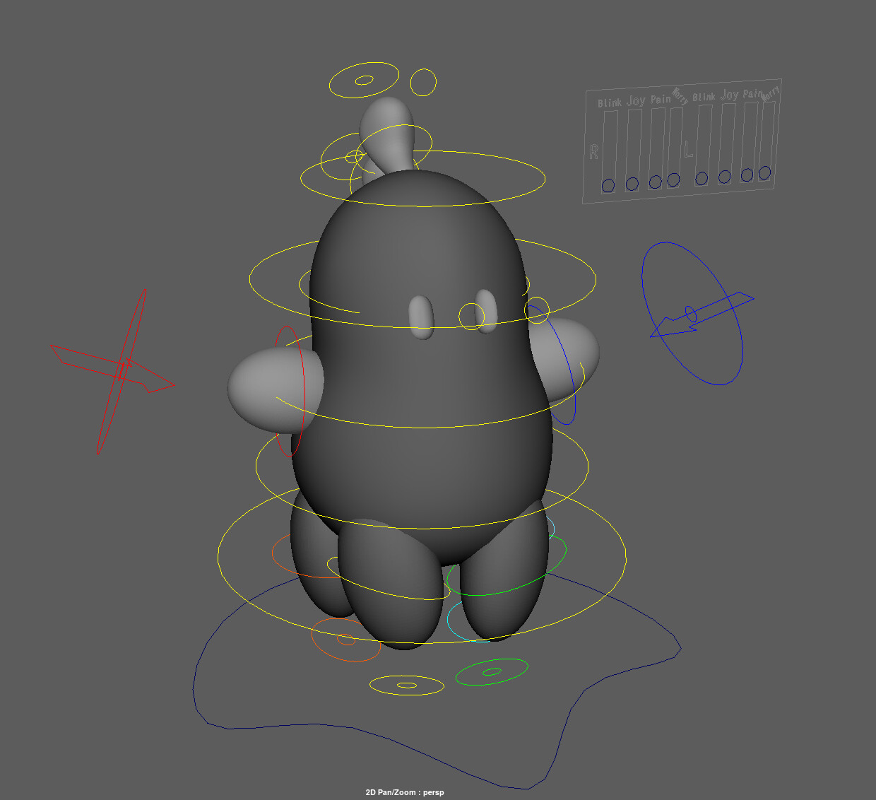 ArtStation - Amoeba and Amoeba Monster Rigs