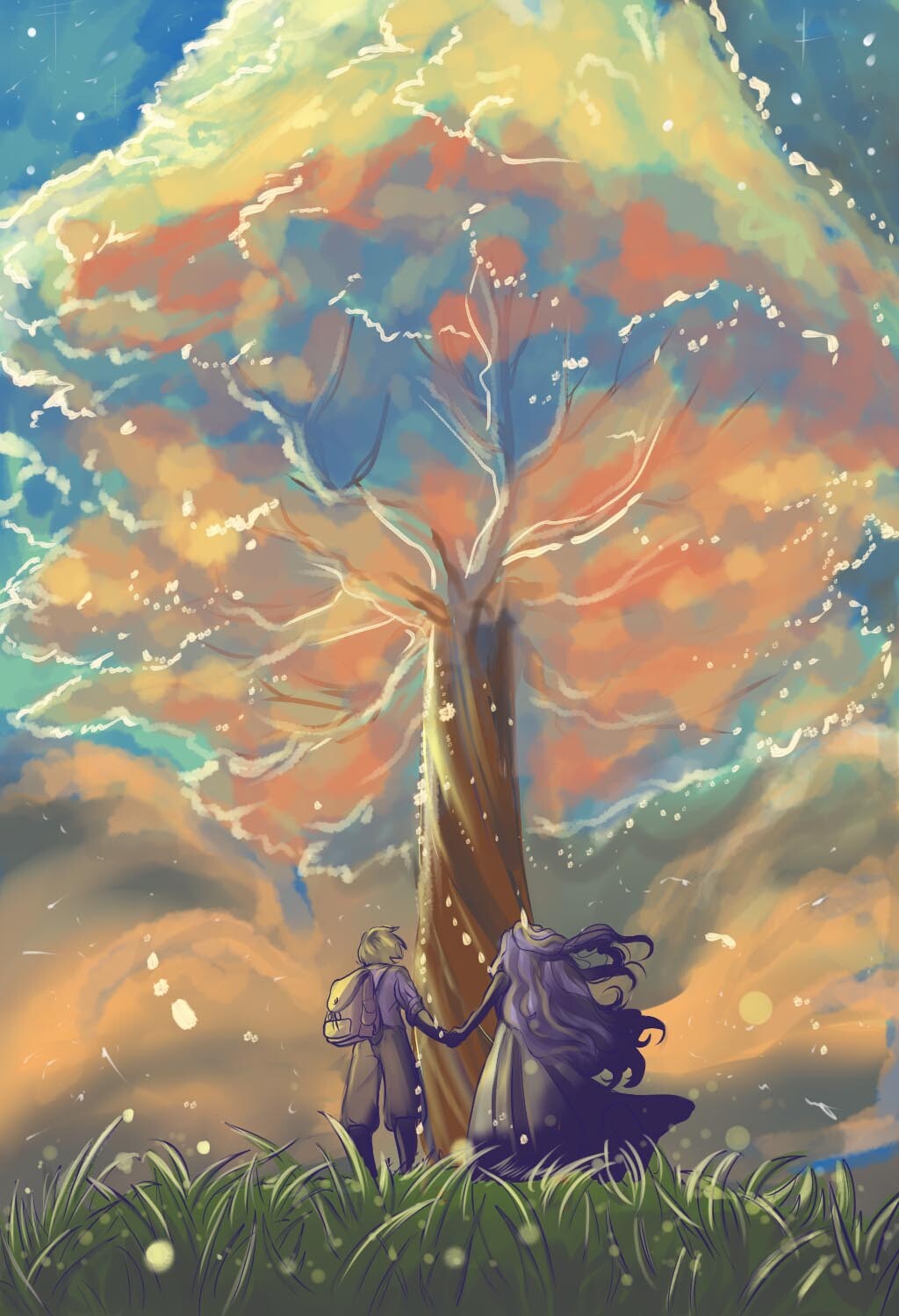 ArtStation - Bright tree
