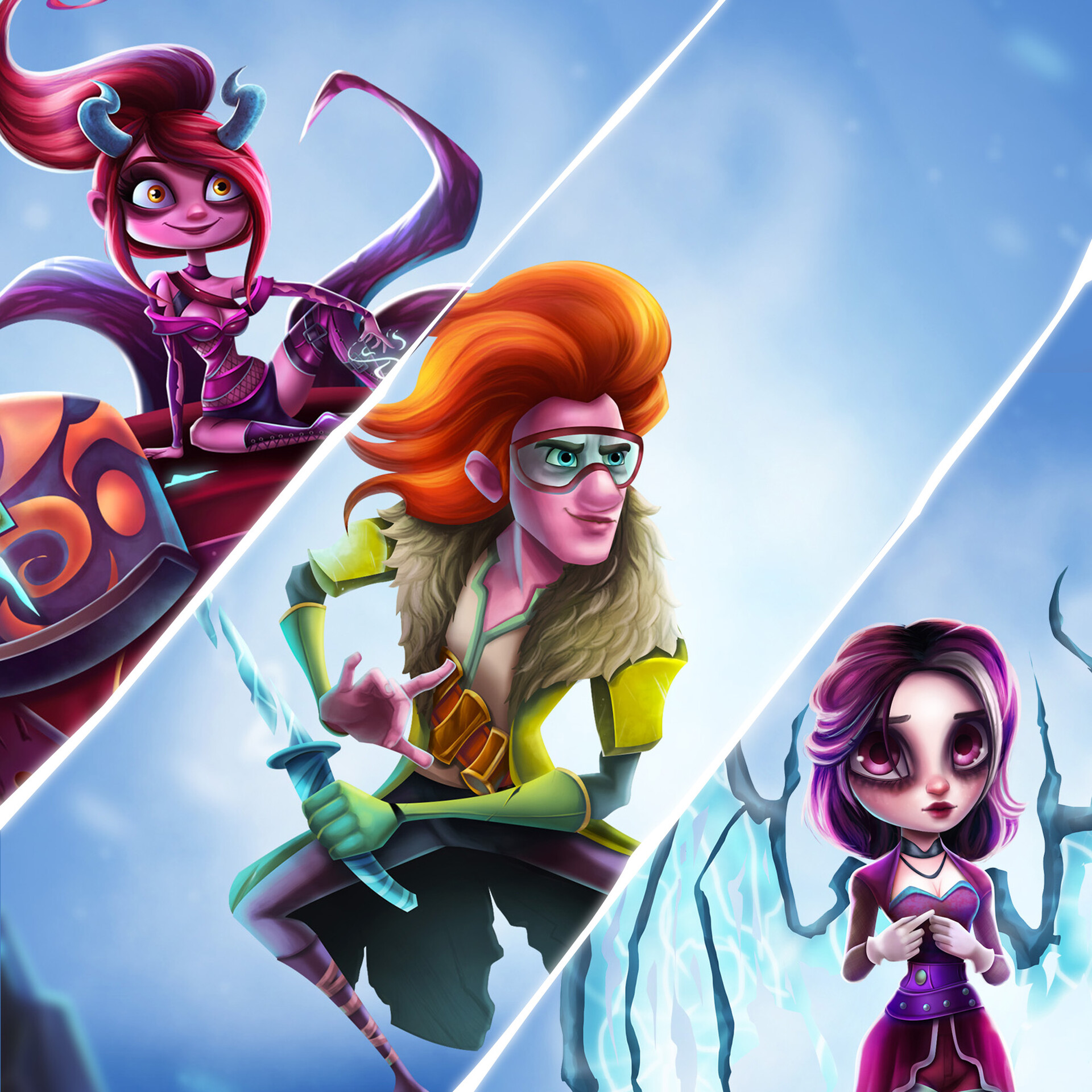 ArtStation - Board game Characters pt 1