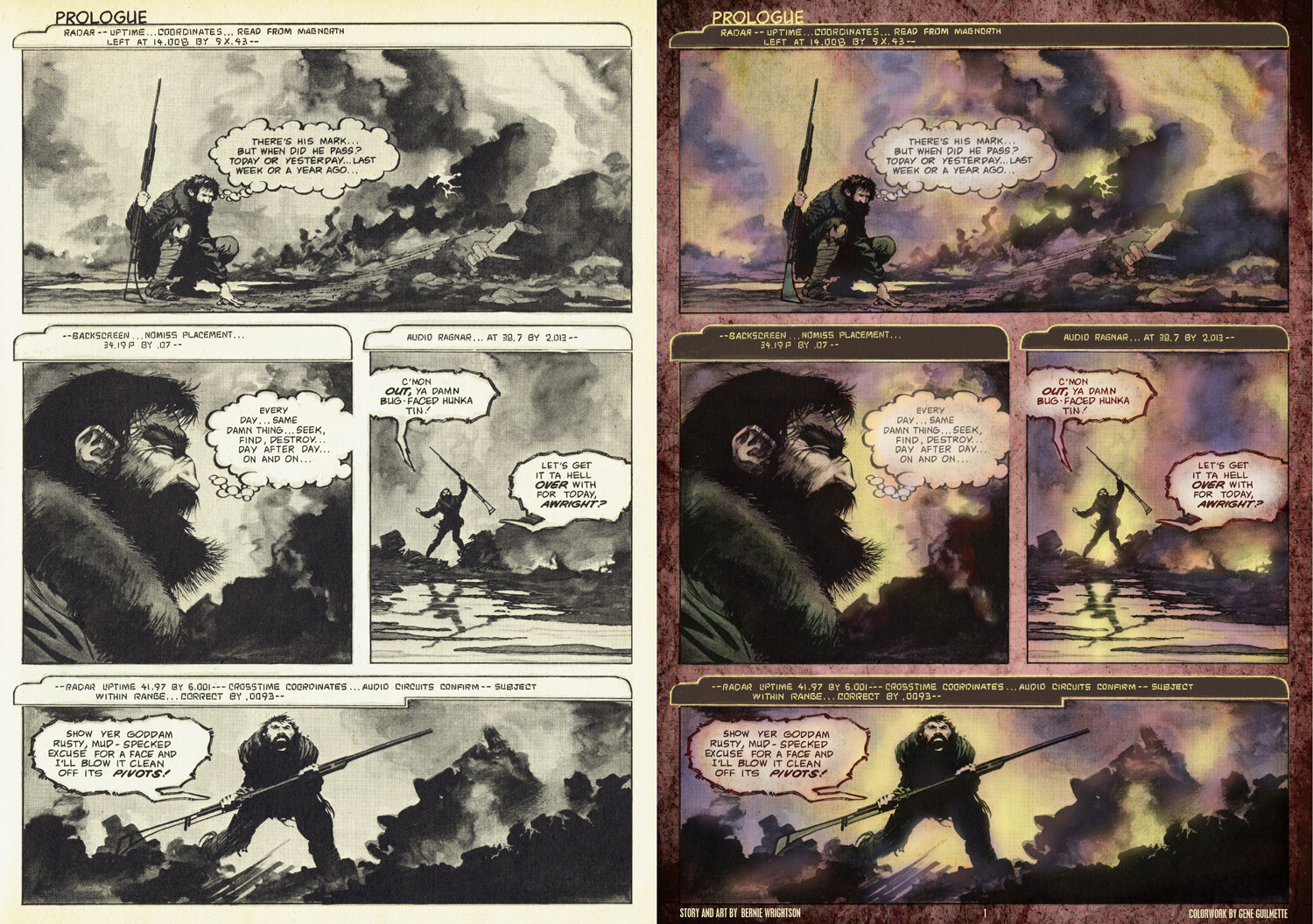 ArtStation - Color work process samples, They Just Fade Away.