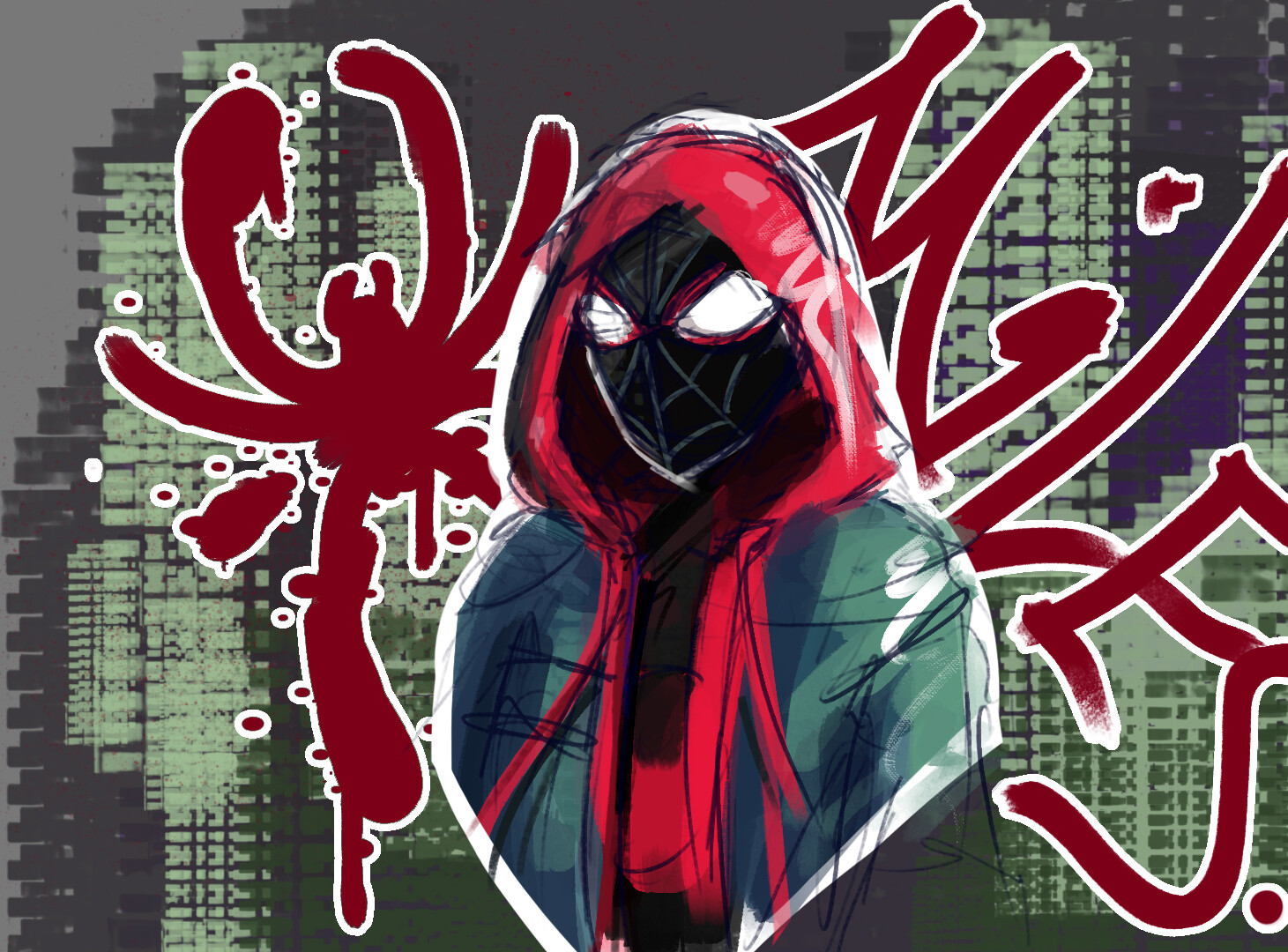 ArtStation - Miles Moralis, Quick Sketch