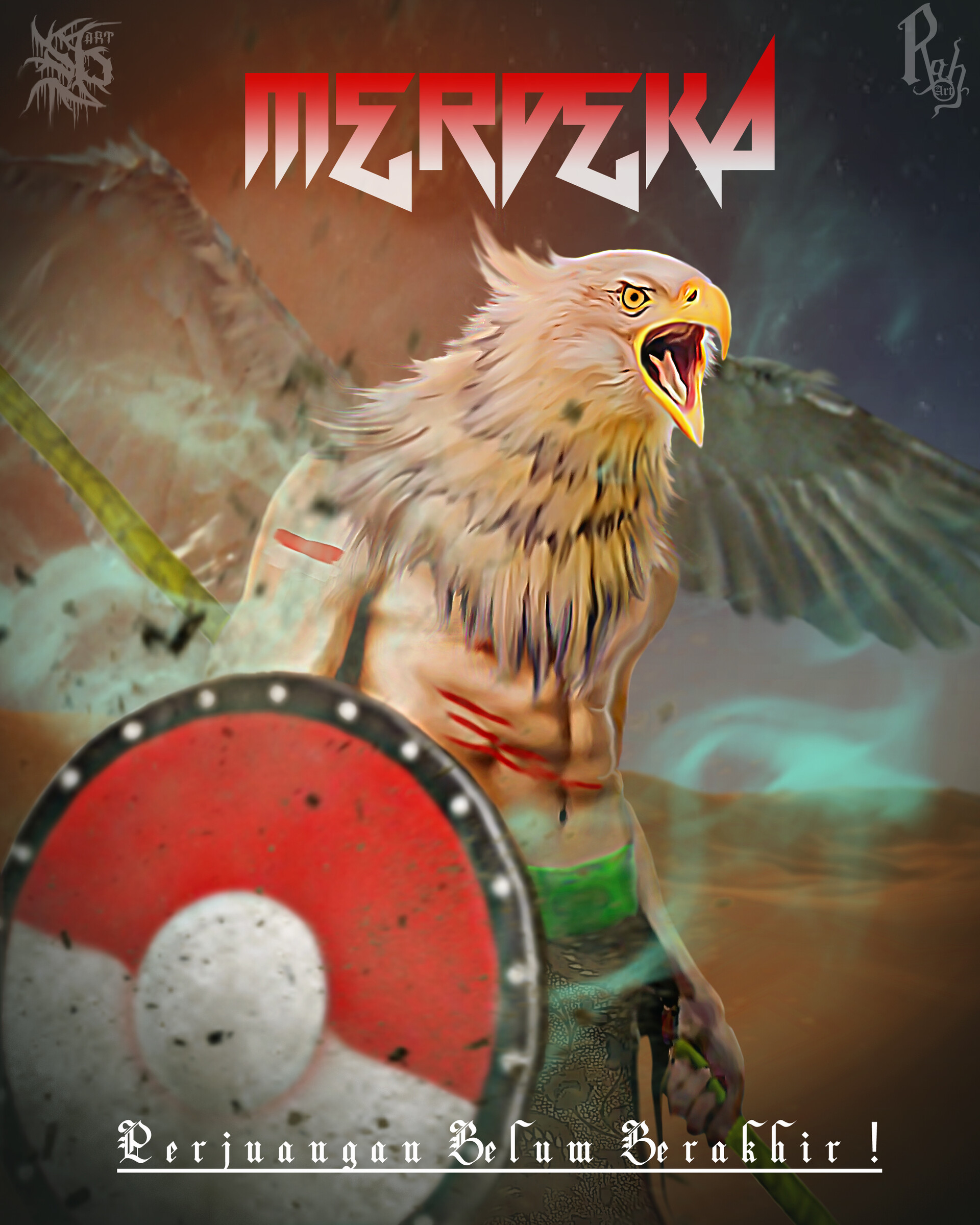 ArtStation - GARUDA_"MERDEKA"