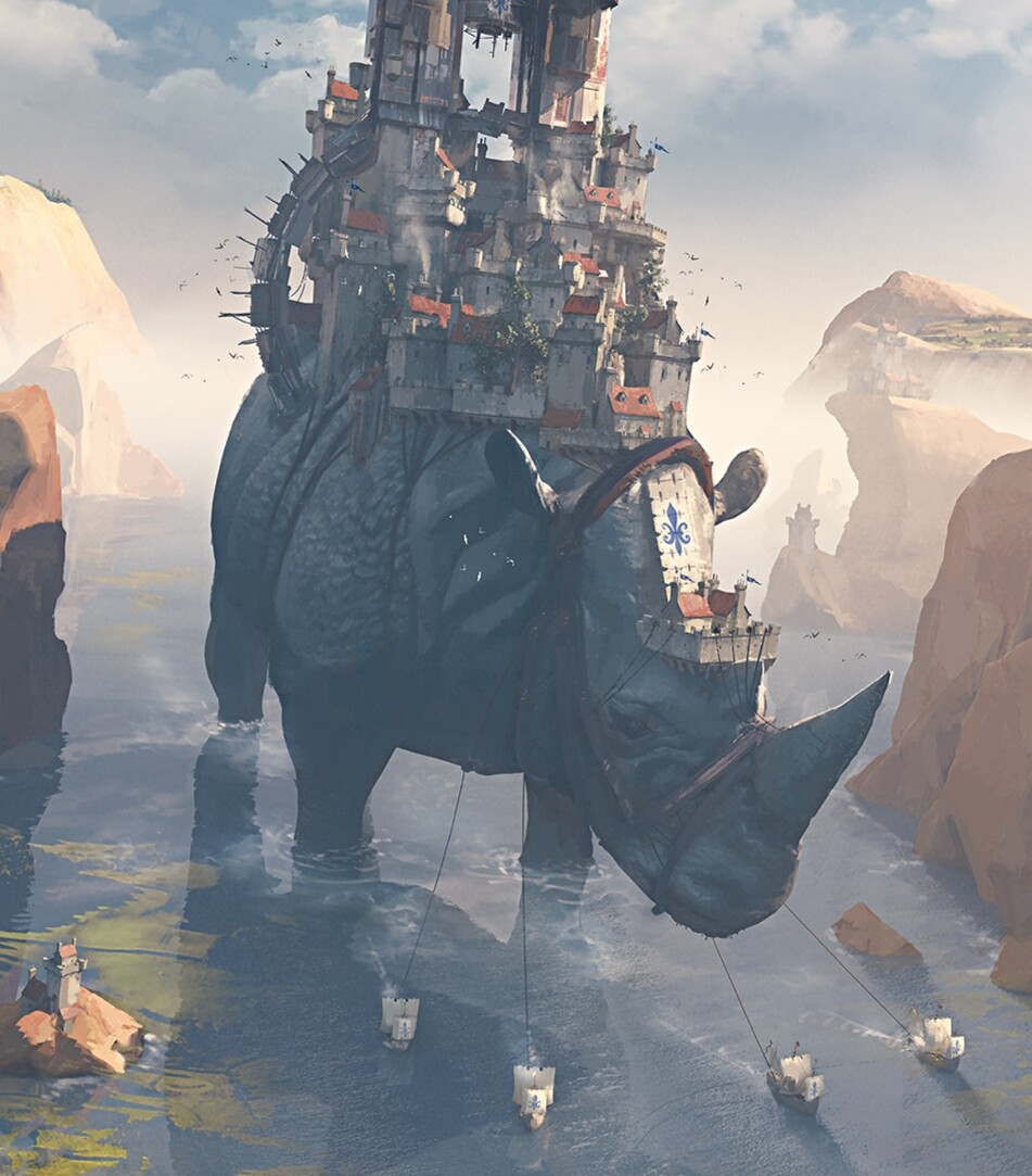 King Caesar, Awoken Titan by YW Tang : ImaginaryBehemoths