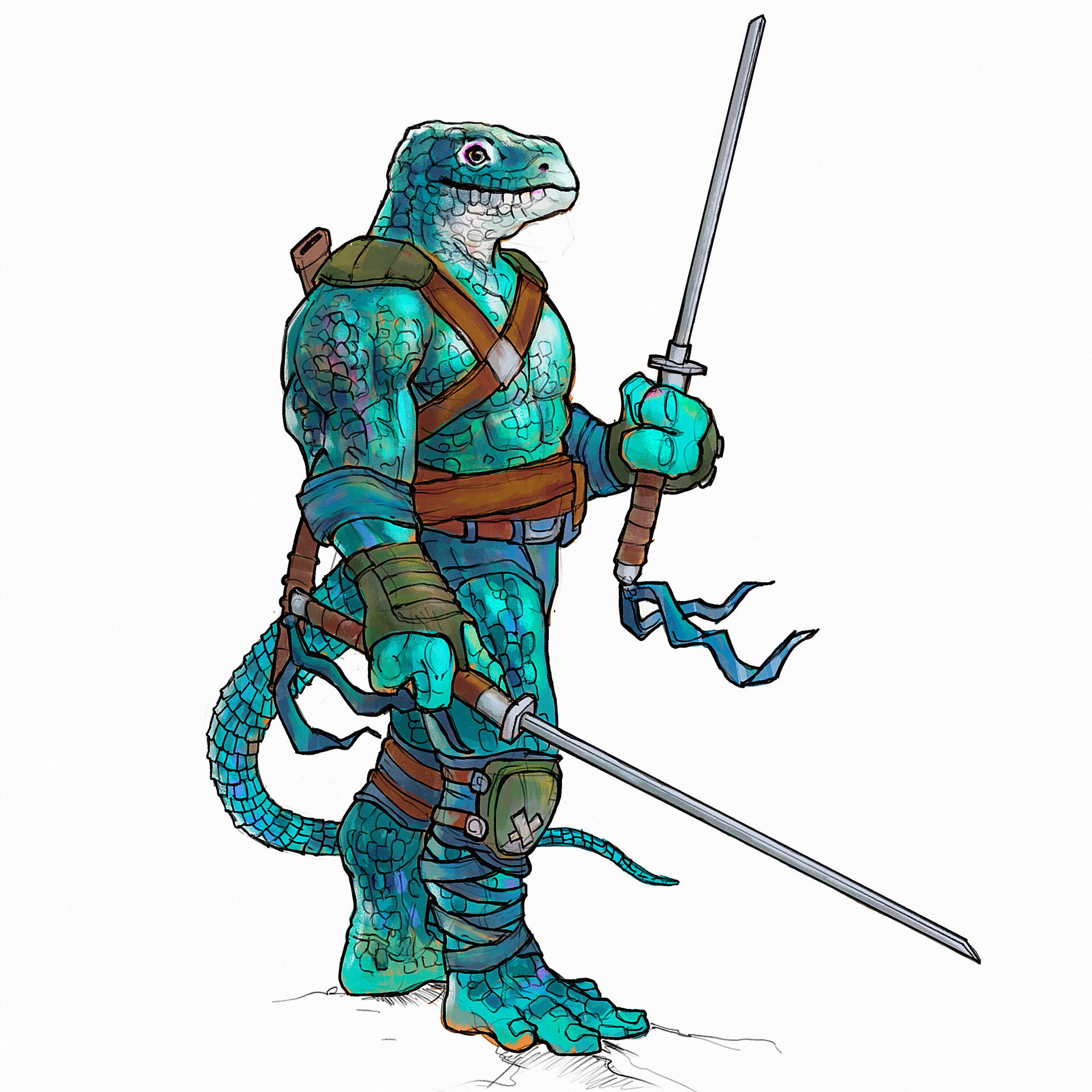 Artstation Teenage Mutant Ninja Lizard 3