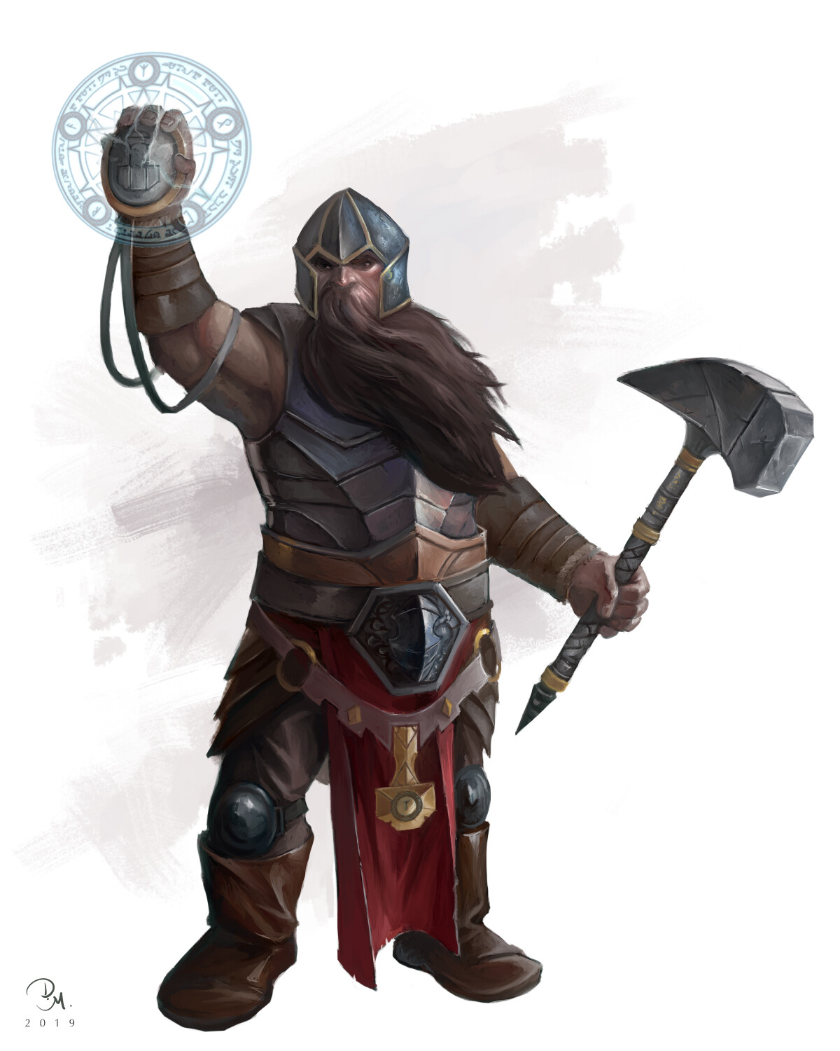 Dwarf Cleric Art